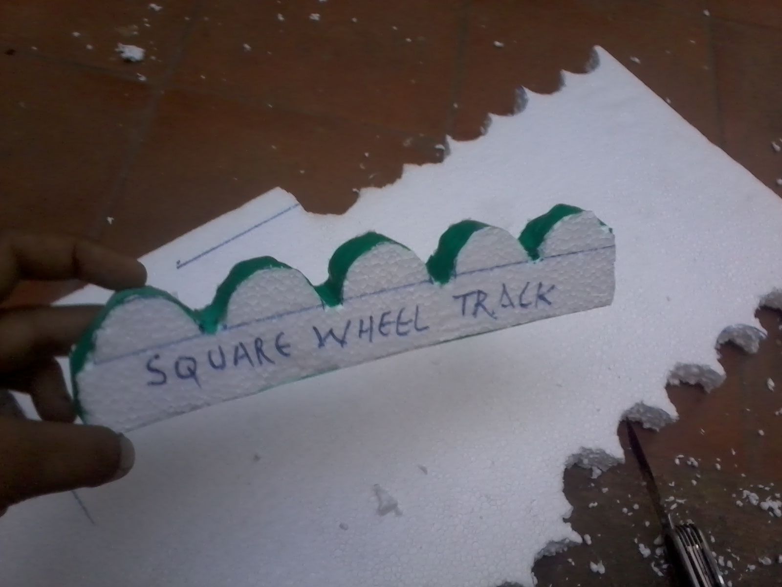 MAKING a SQUARE WHEEL AND ITS TRACK (with Pictures) - Instructables