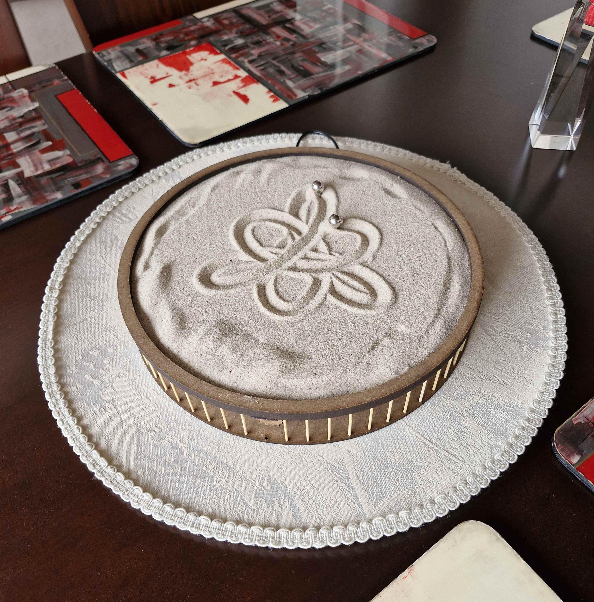 Create a Mesmerizing Kinetic Sand Table With Just One Motor : 21 Steps ...