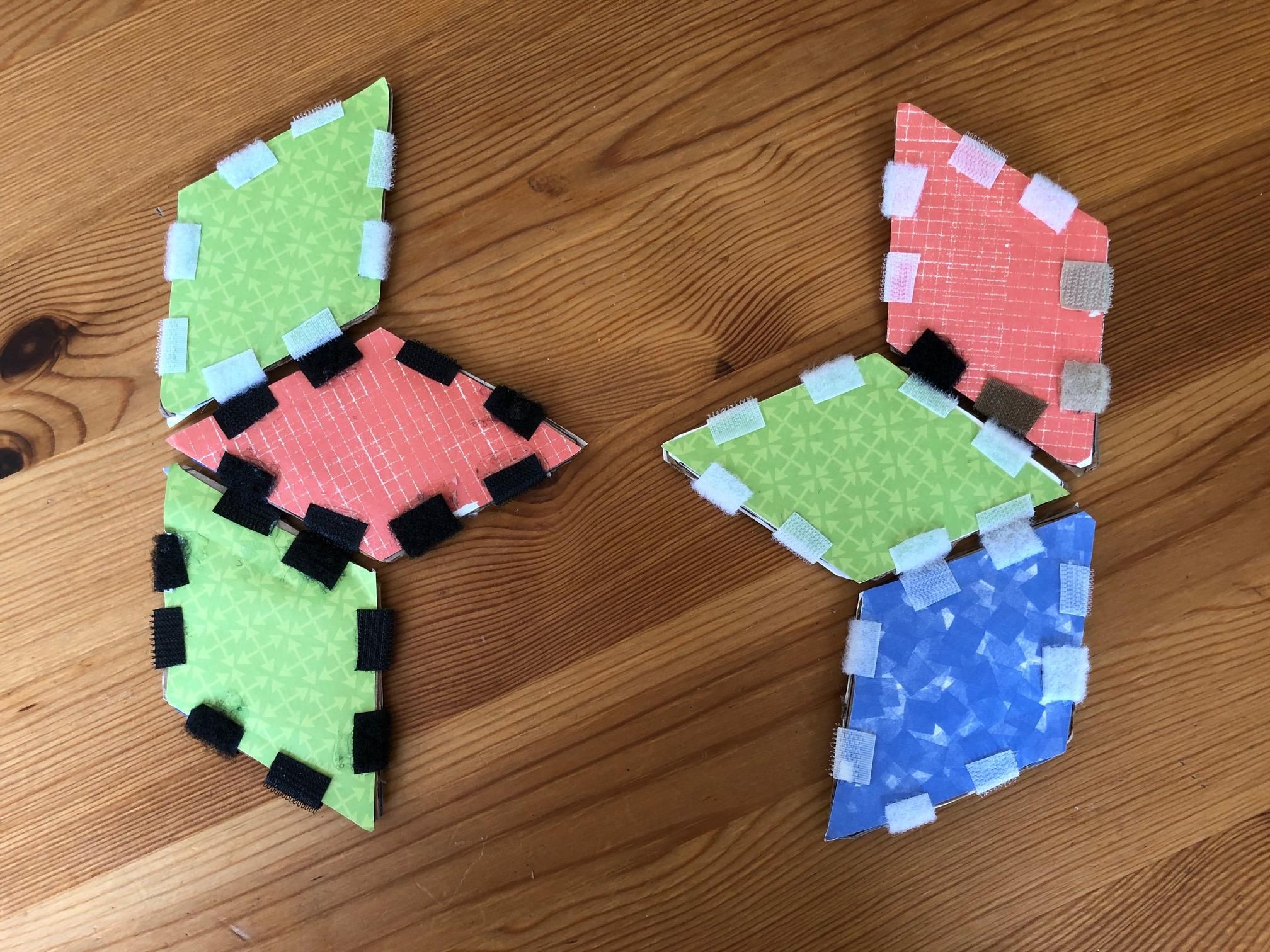 Cardboard and Velcro Building Tiles : 7 Steps (with Pictures ...