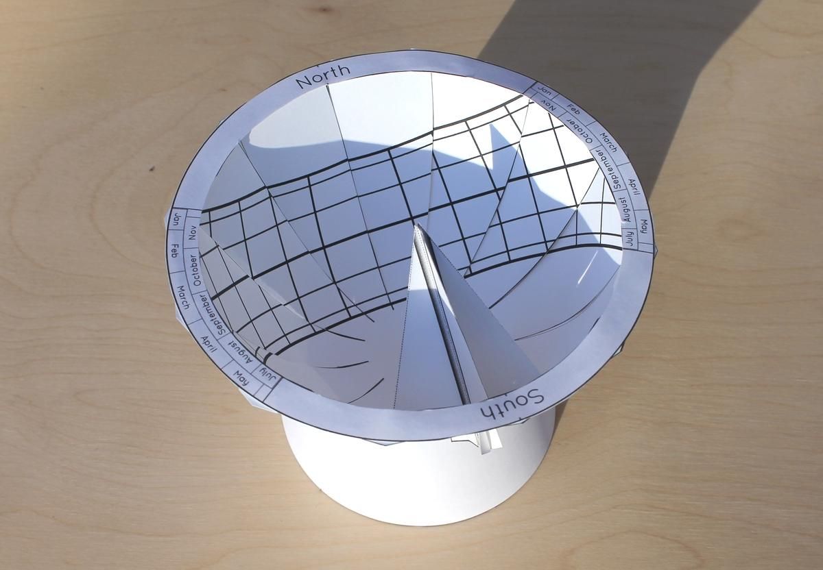 A Hemispherical Paper Sundial : 5 Steps (with Pictures) - Instructables