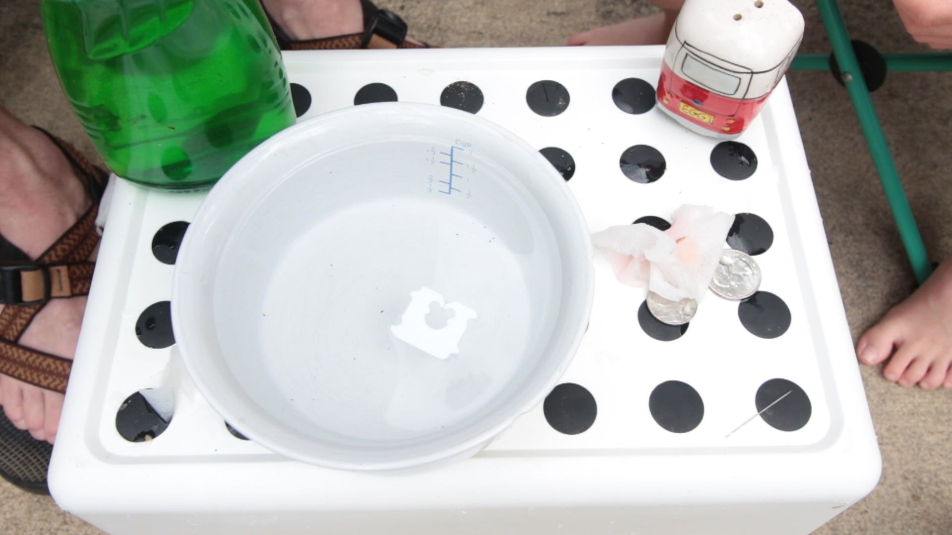 Surface Tension Science Experiments With Common Houshold Items : 5 ...
