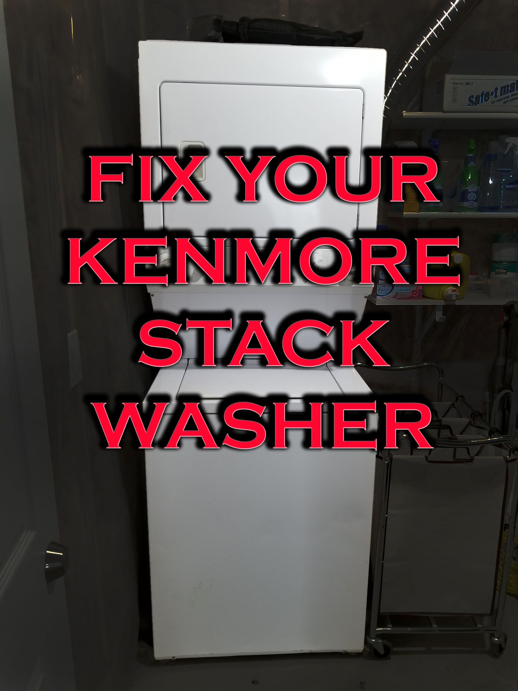 Fix Your Kenmore Stack Washer : 5 Steps (with Pictures) - Instructables