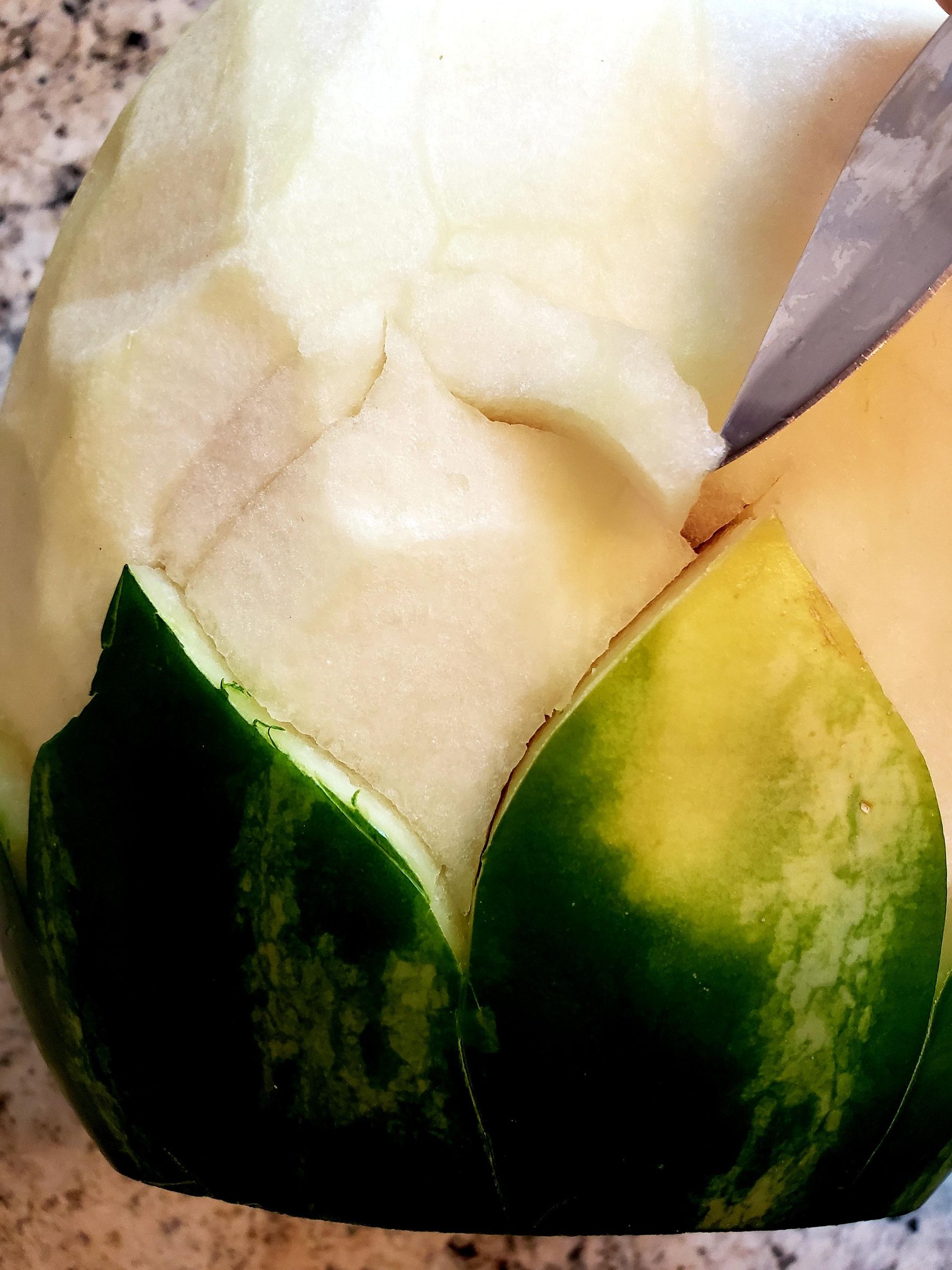 Watermelon Lotus Flower Carving! : 17 Steps (with Pictures) - Instructables