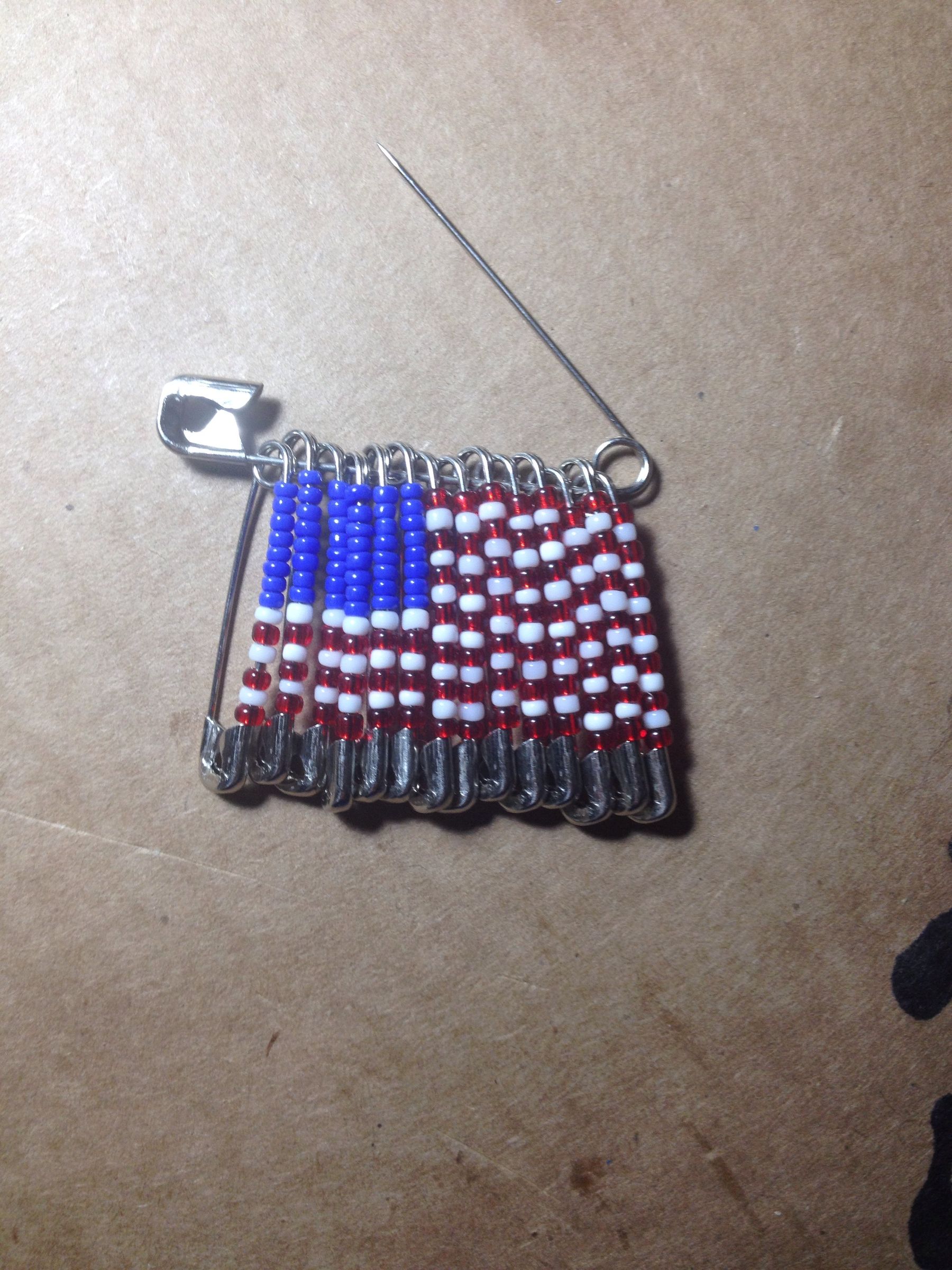 American Flag Pin : 19 Steps - Instructables
