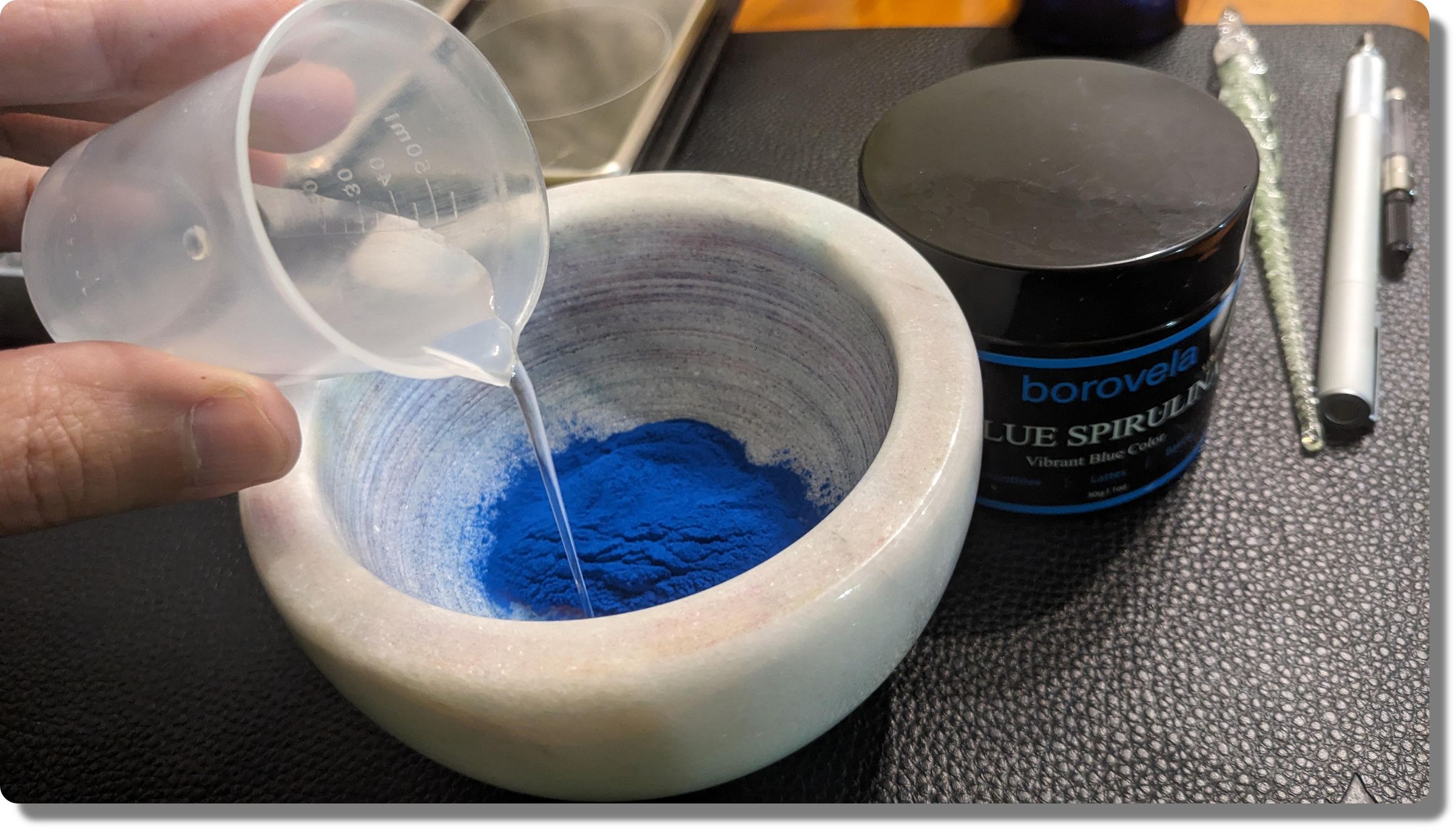 Recipe for a Biodegradable Blue Ink for Fountain Pens and Dip Pens : 9 ...