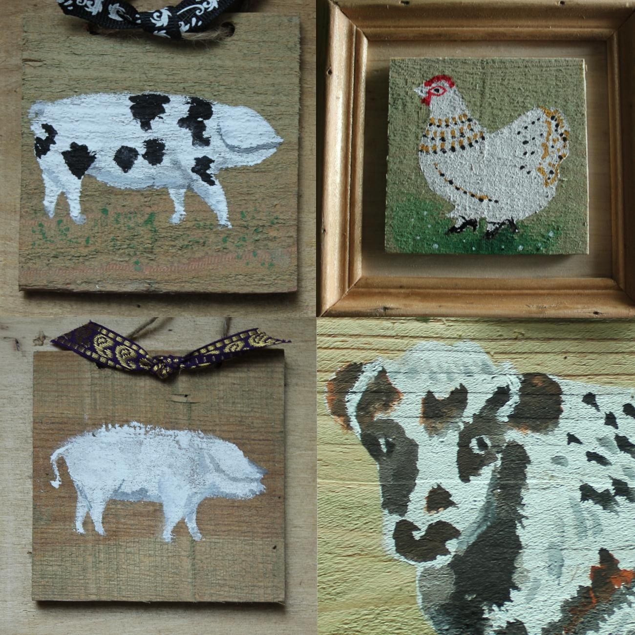 Naïve Painting on Wood - Art for Pleasure, Greetings Cards and Gifts ...