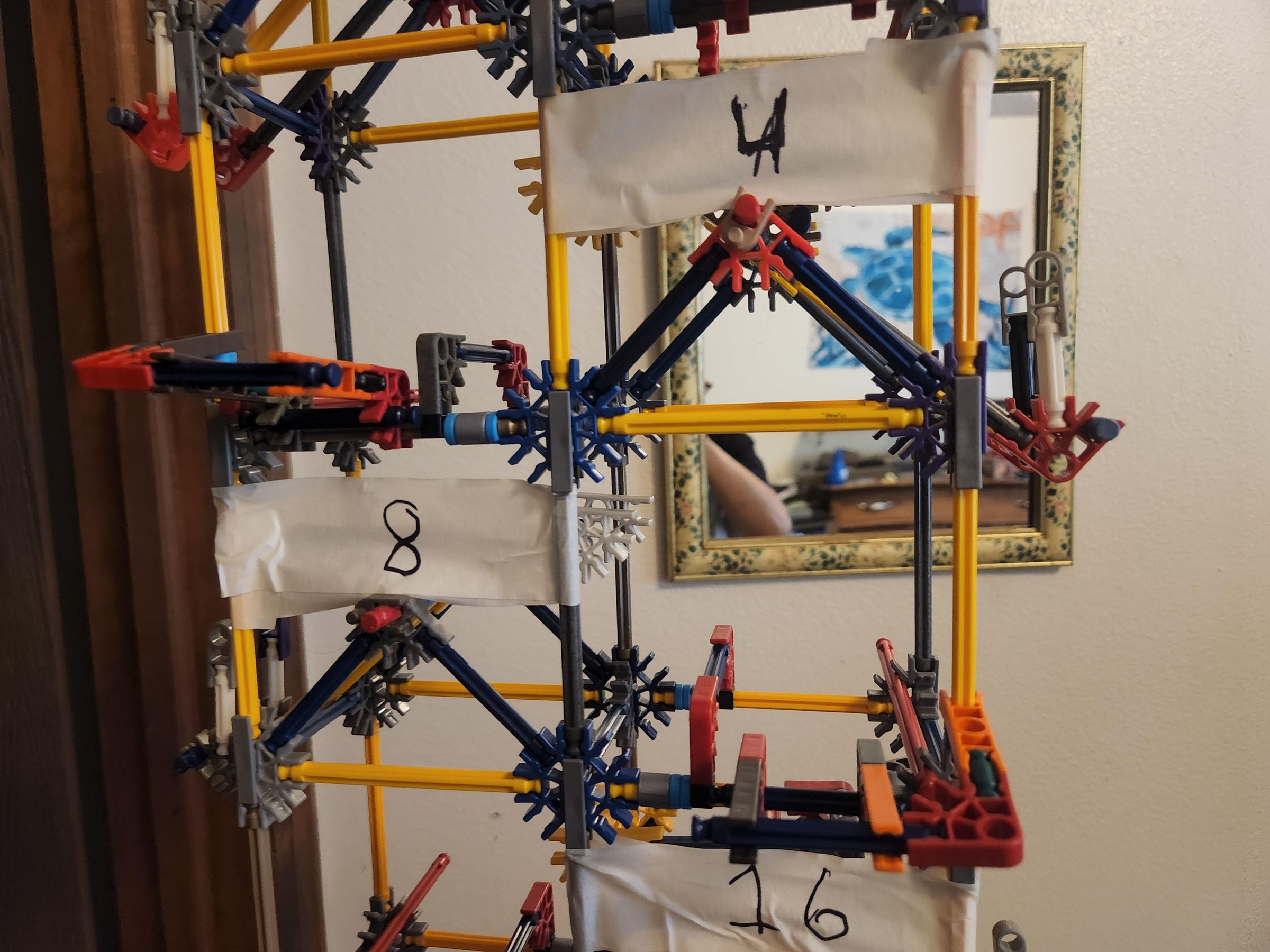 Vertical Knex Binary Counter/Adder : 8 Steps - Instructables