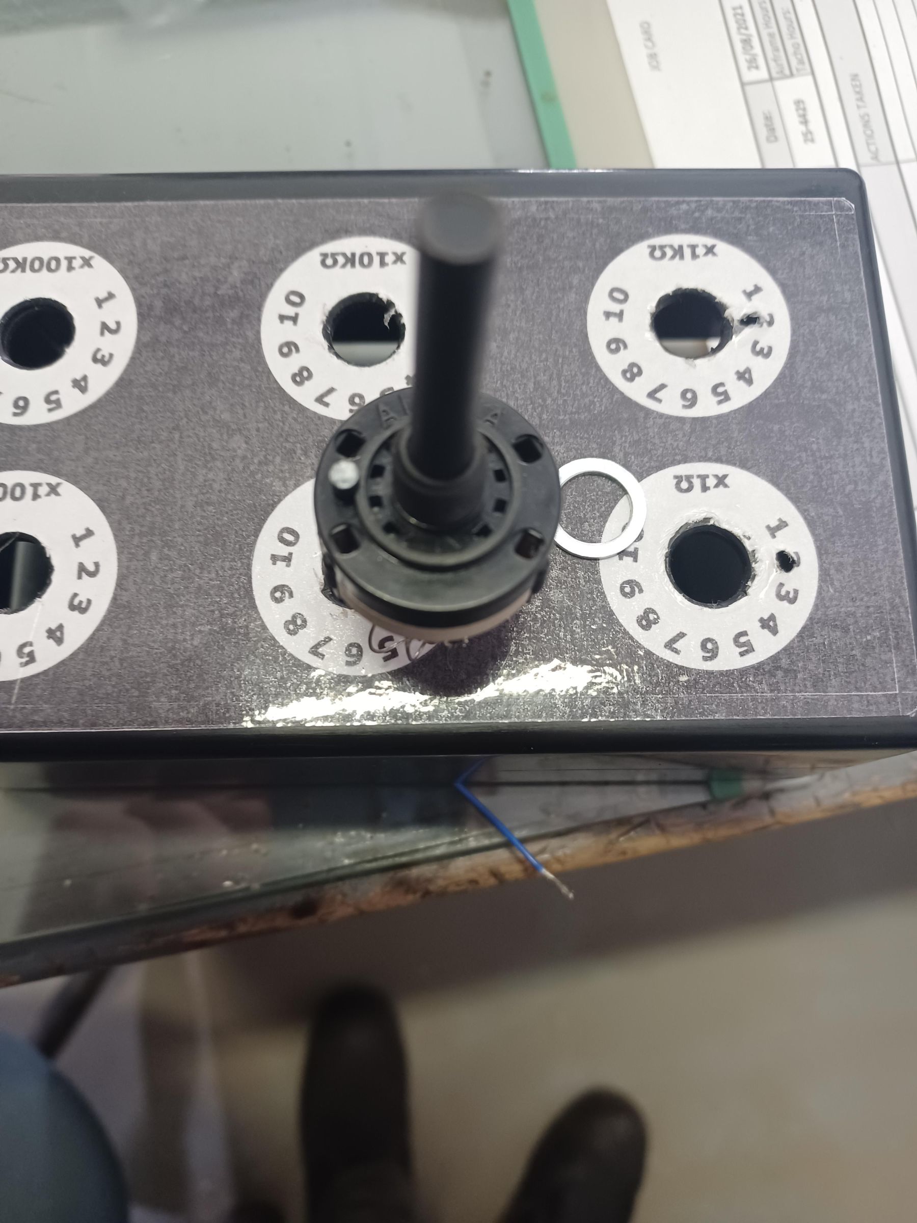 Resistance Box (Decade Box) (for Fault Finding) : 9 Steps (with ...