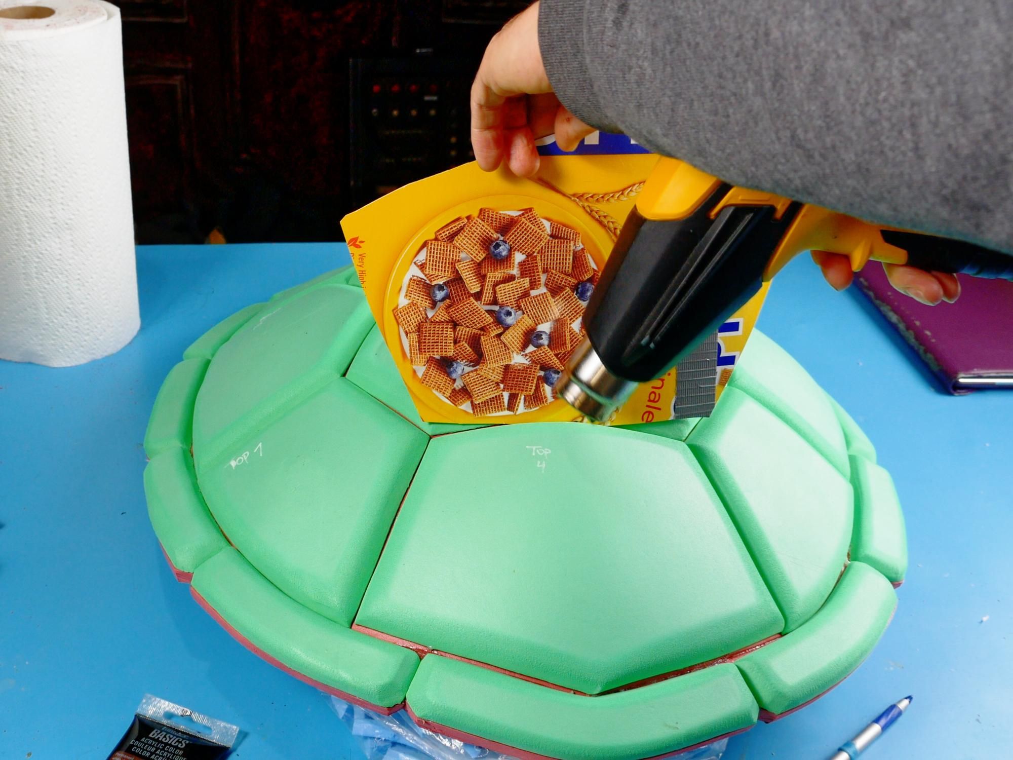 DIY Turtle Shell From a Foam Mat! : 29 Steps (with Pictures ...