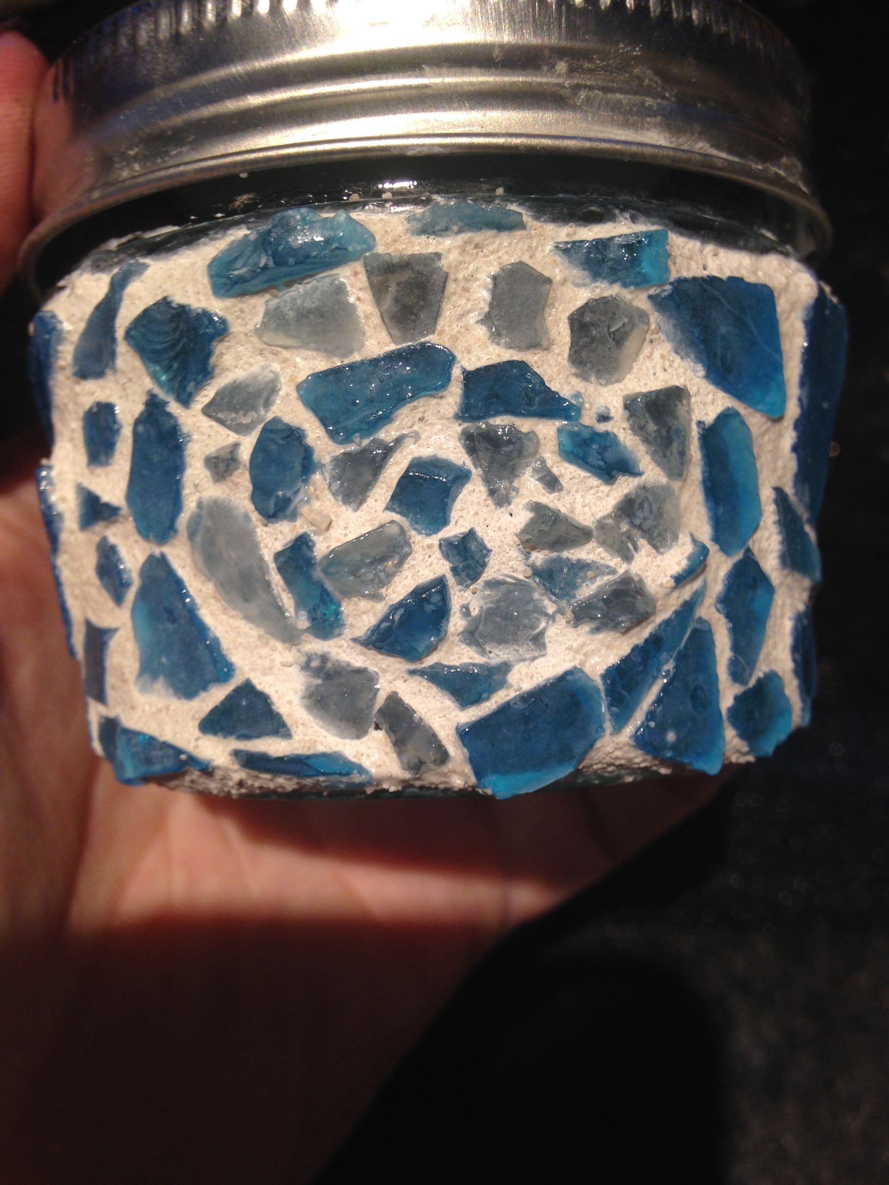 Fun & Easy Mason Jar Mosaics : 7 Steps - Instructables