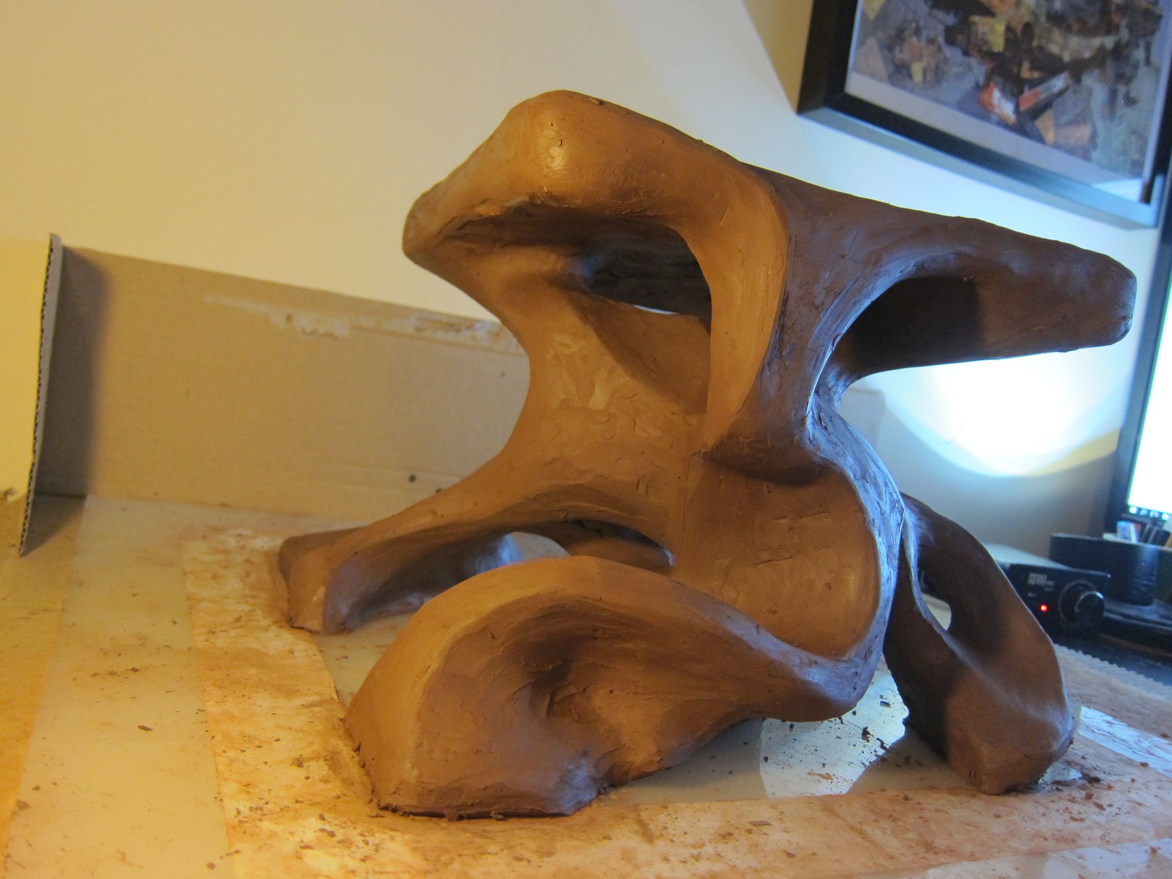 Experimenting With Casting Techniques - Concrete Side Table : 3 Steps ...