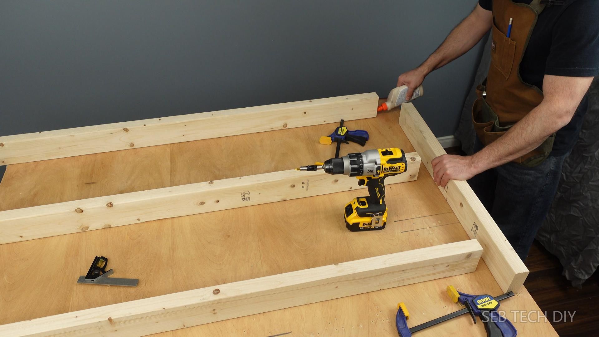 DIY Floating Bed Frame : 14 Steps (with Pictures) - Instructables