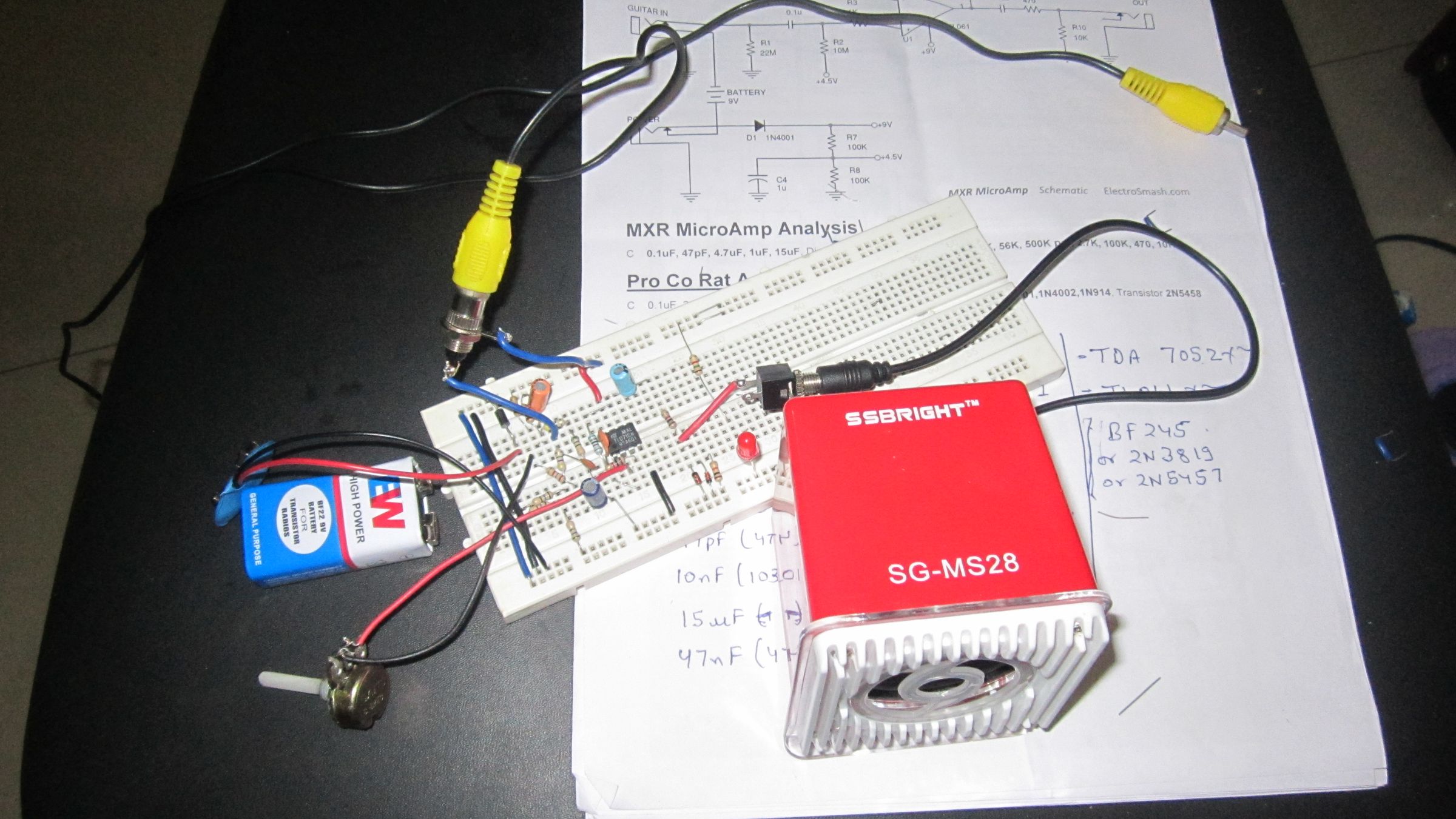 Clean Boost for Electric Guitar - Instructables