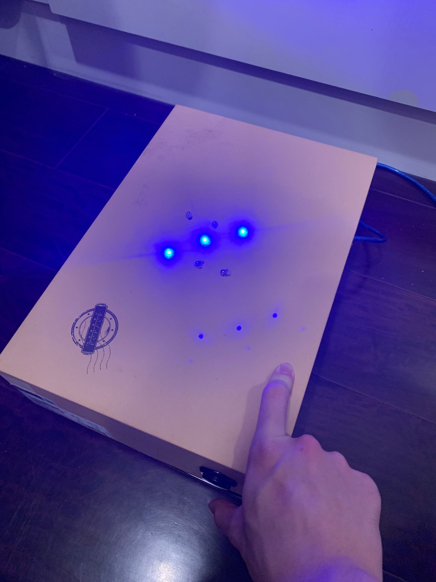 Arduino Blue LED Dice : 8 Steps - Instructables