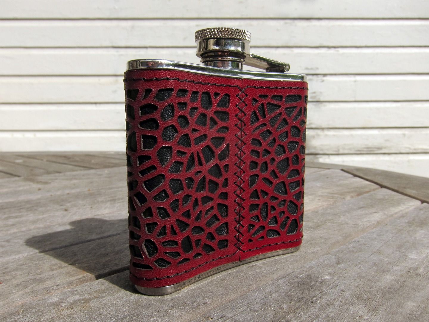 Laser Cut Leather Flask : 7 Steps (with Pictures) - Instructables