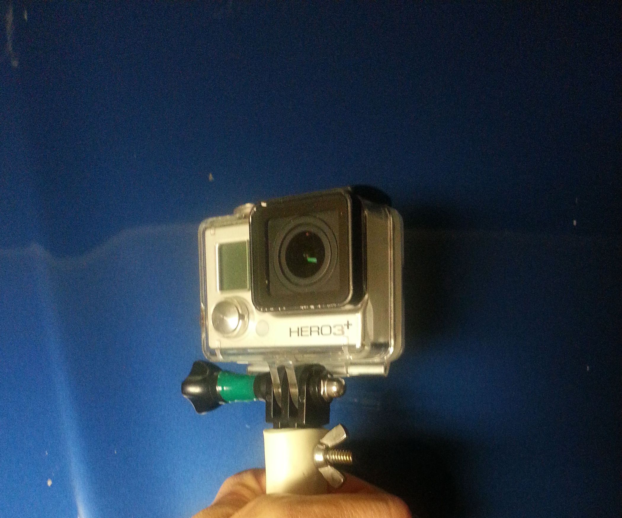 Heat-molded GoPro PVC Mount System : 4 Steps - Instructables
