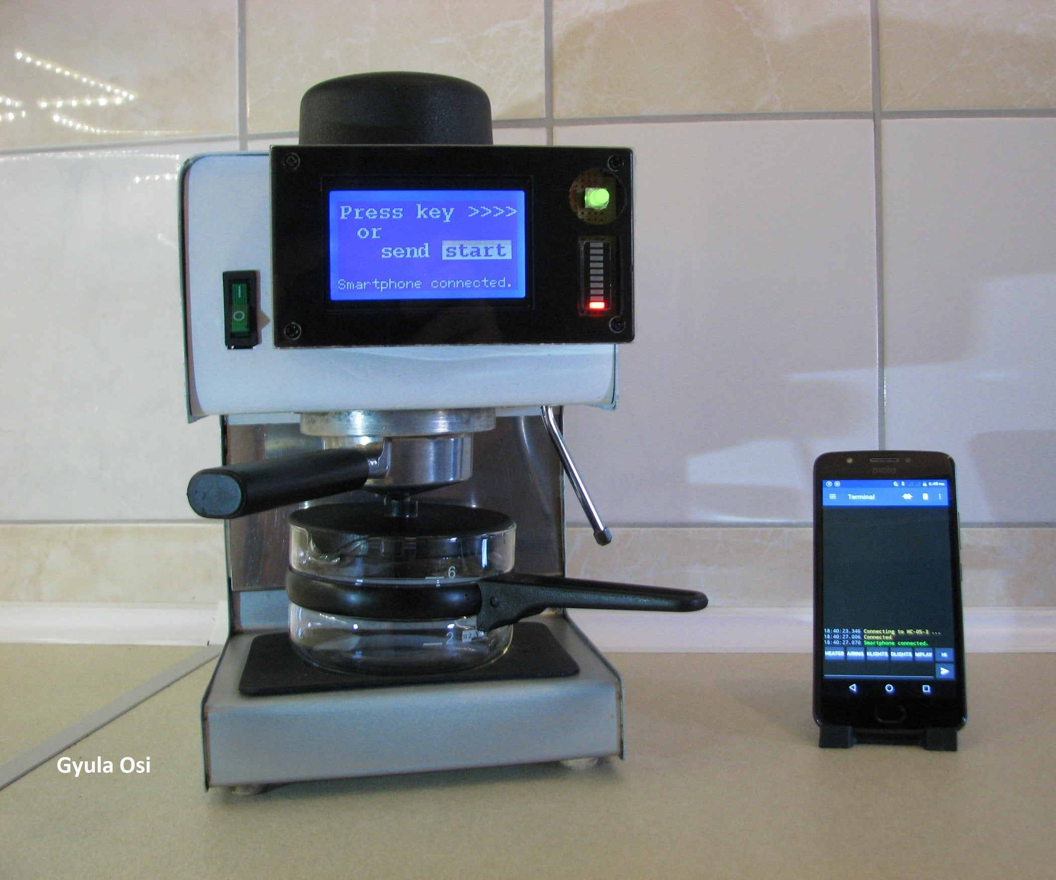 Automatic Smart Coffee Maker With Arduino and Bluetooth : 10 Steps (with Pictures) - Instructables