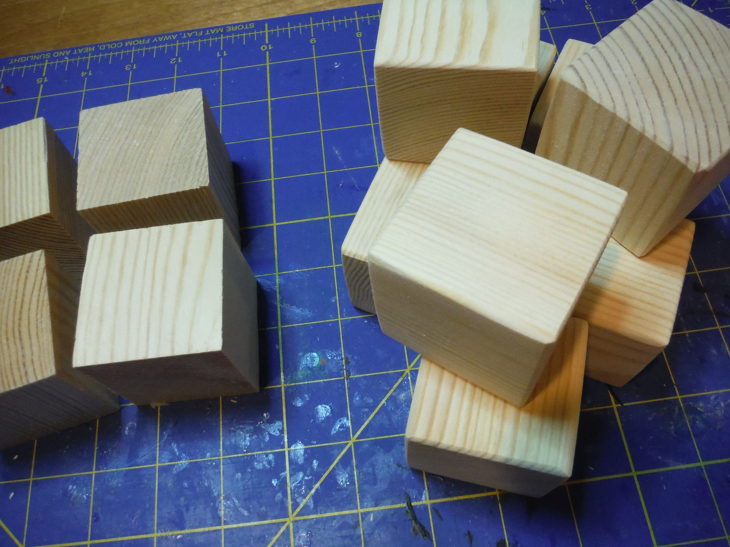 Bibliophile's Baby Gift: Wooden Story Book Blocks : 6 Steps (with ...