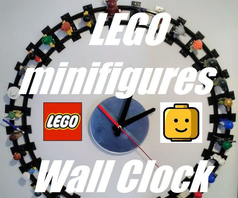 Lego Wall Clock With Minifigures : 3 Steps - Instructables