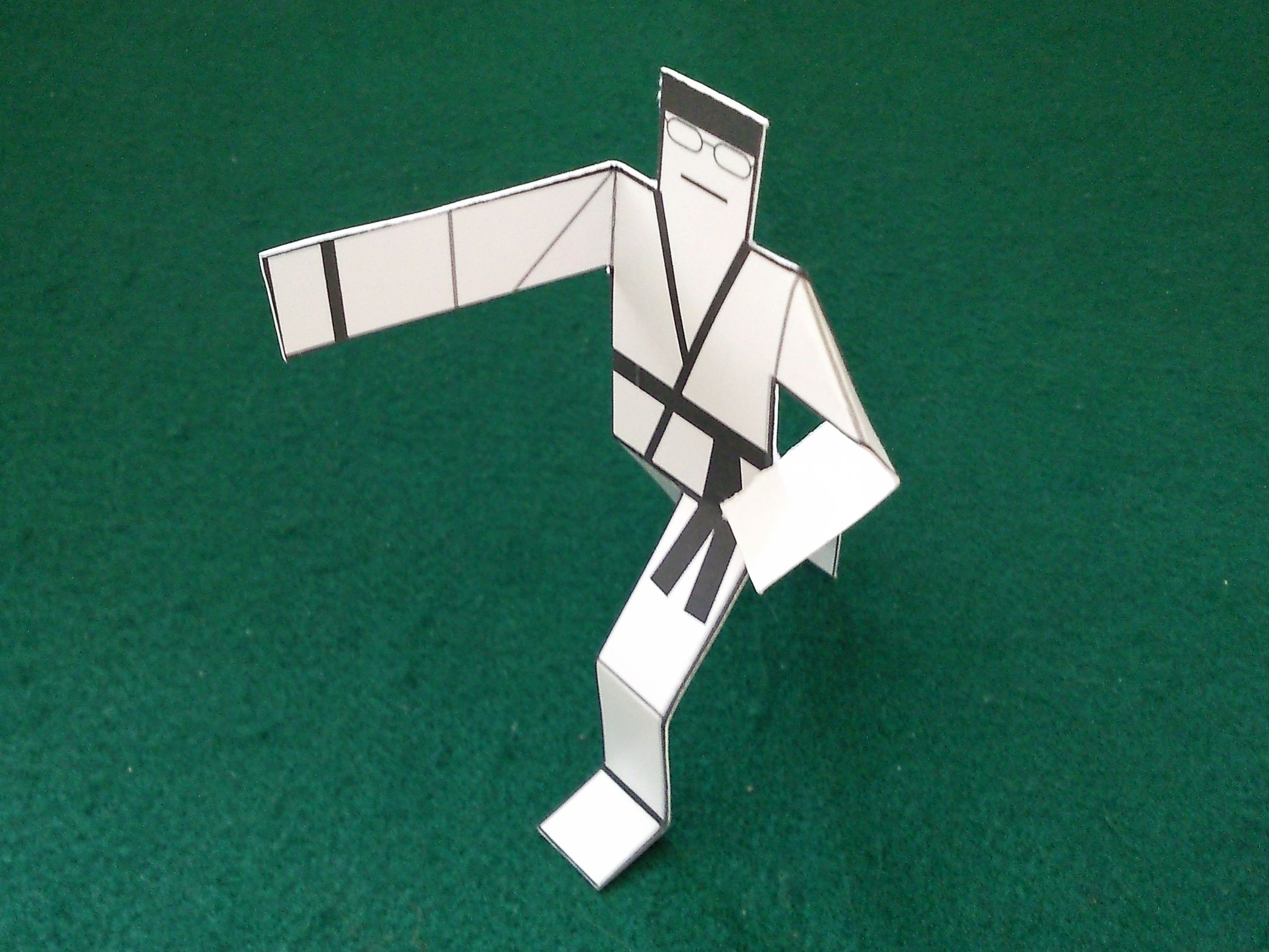 Karate PaperMan - Instructables