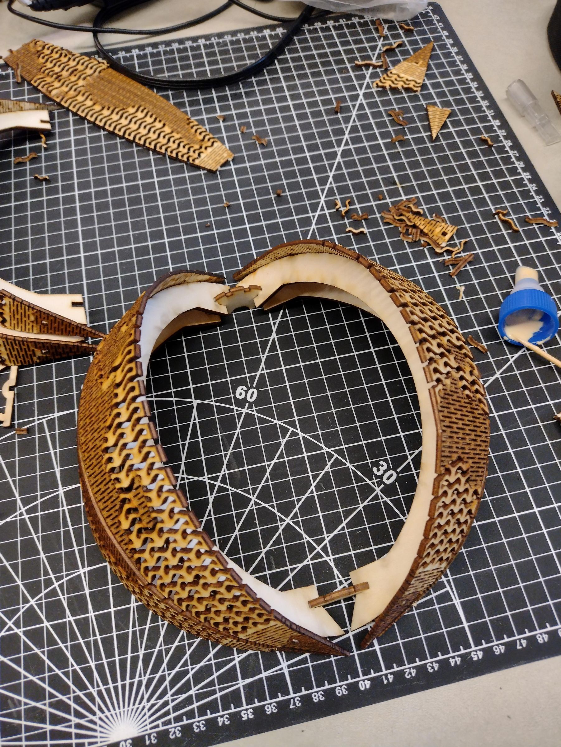 Laser Cut Living Hinge Globe Light : 12 Steps (with Pictures ...