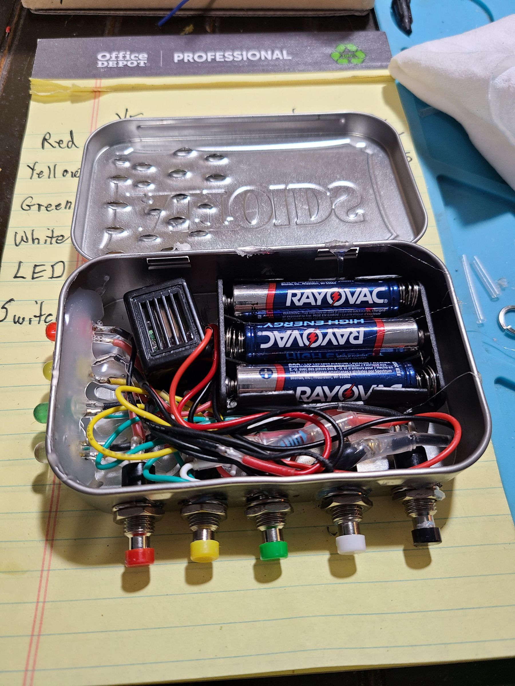 Mint Tin (Altoid) Tot Traffic Toy : 9 Steps (with Pictures) - Instructables