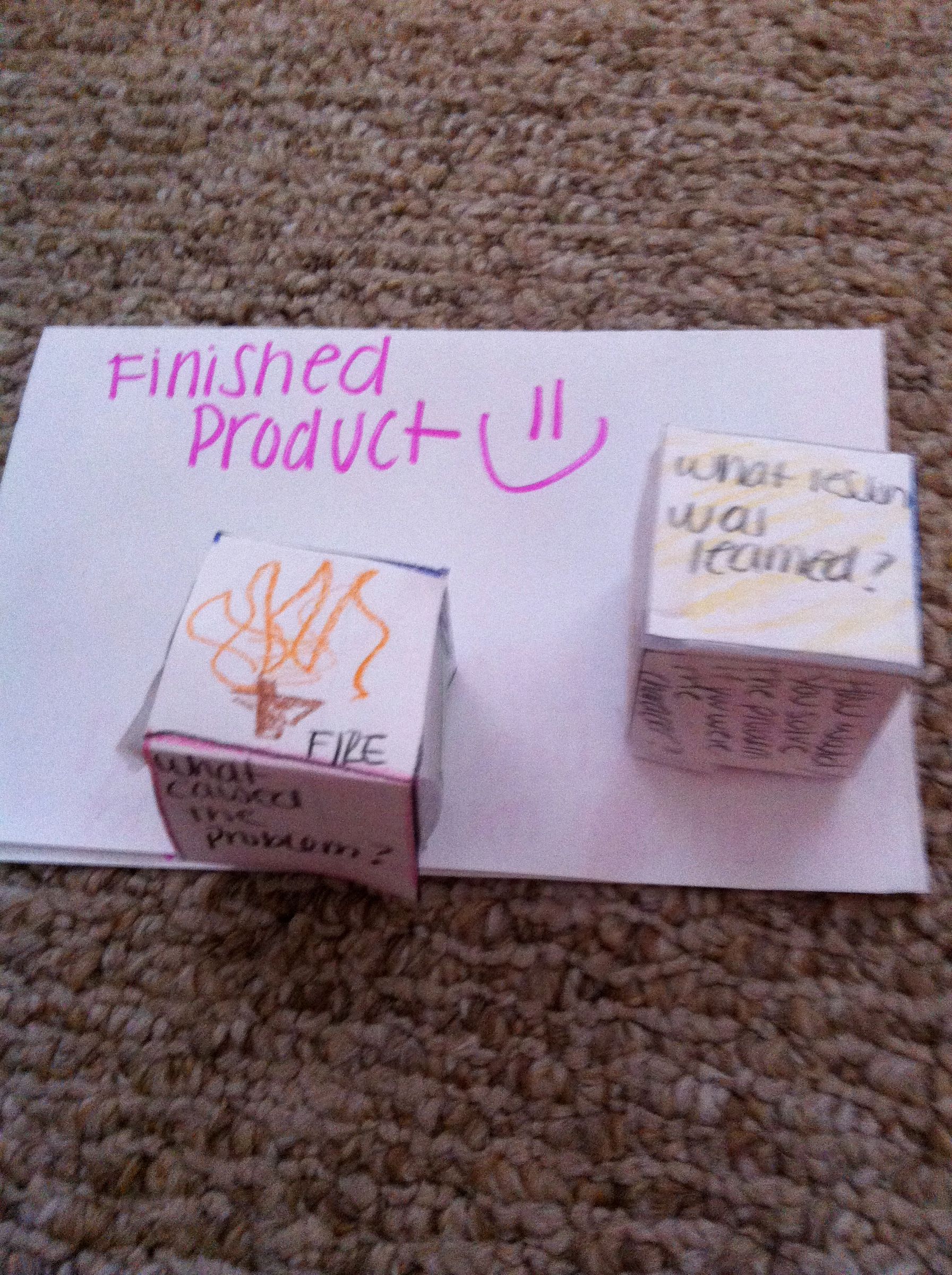 The Question Cube : 8 Steps - Instructables