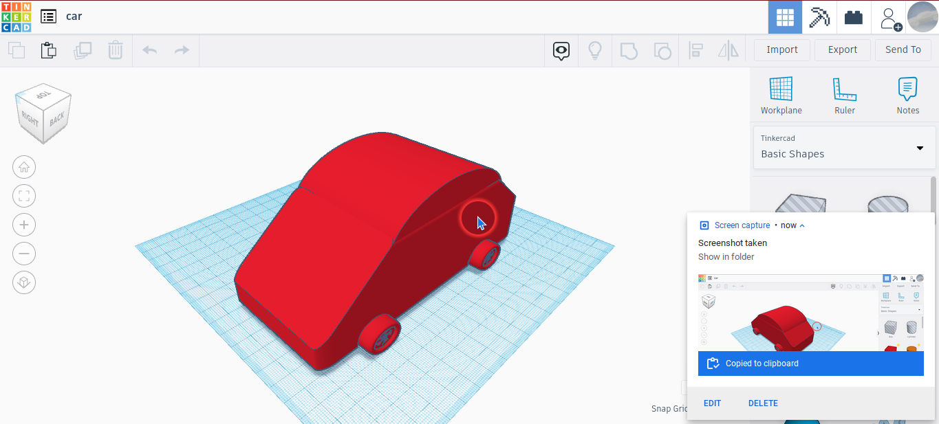 TinkerCAD Car (Basic) : 7 Steps - Instructables