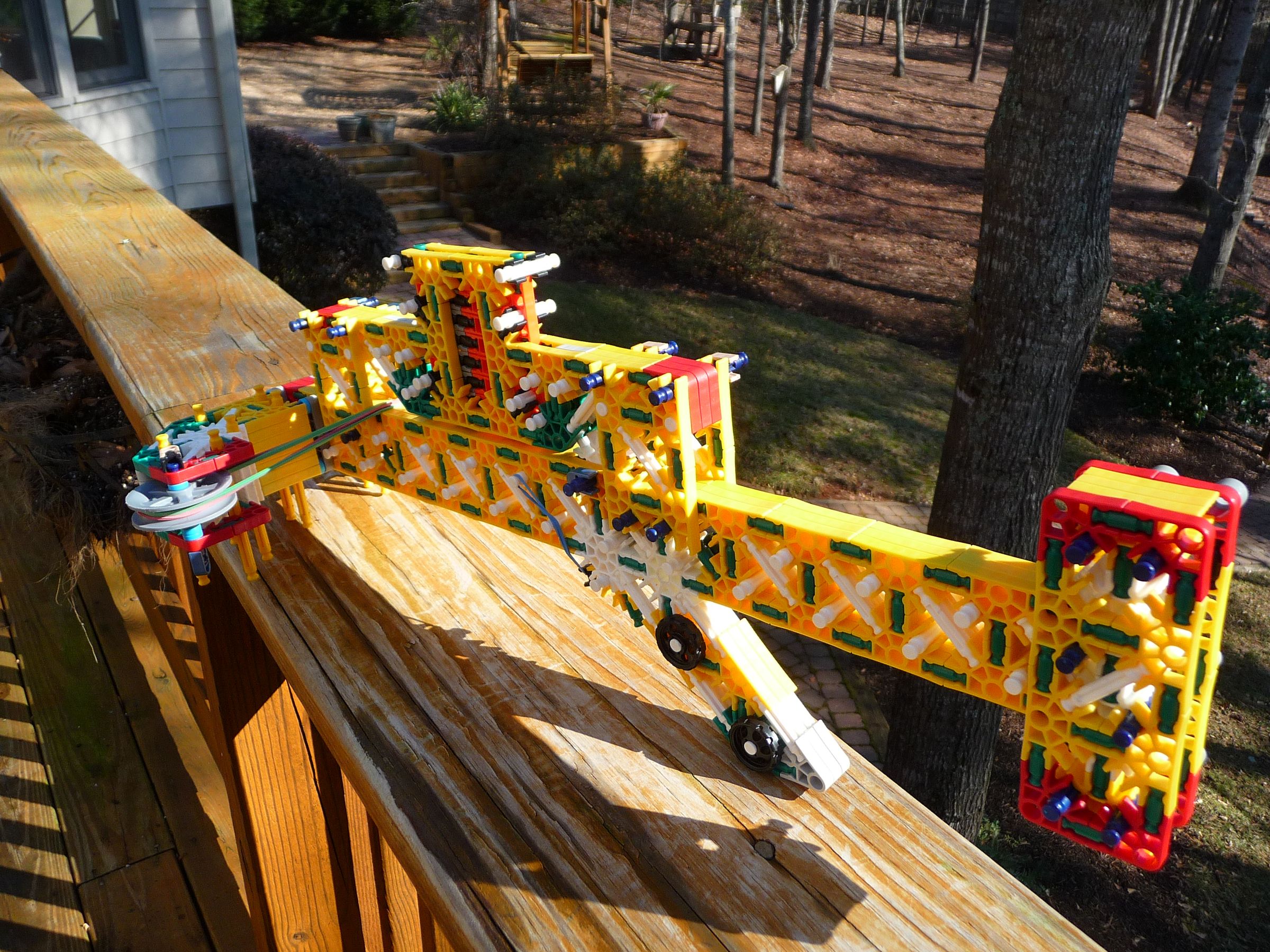 Knex Magazine Fed Crossbow - Instructables