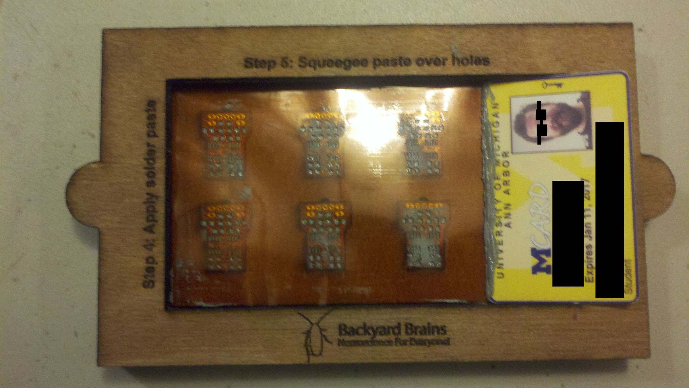 SMT 'Solder Paste Stencil' Production Jig Using a Laser Cutter : 14 ...