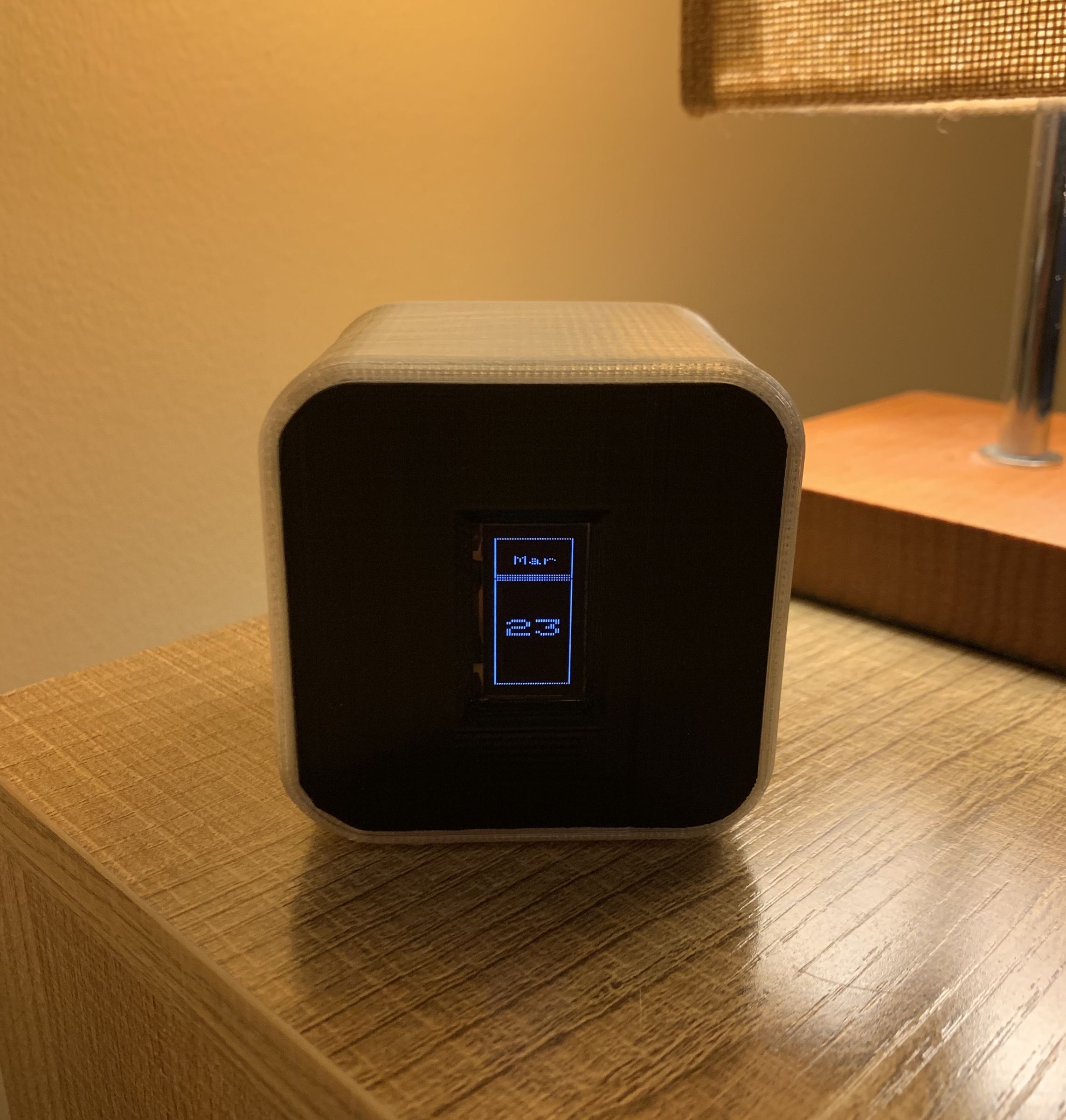 Position Based Multifunction Cube Clock : 5 Steps (with Pictures) - Instructables