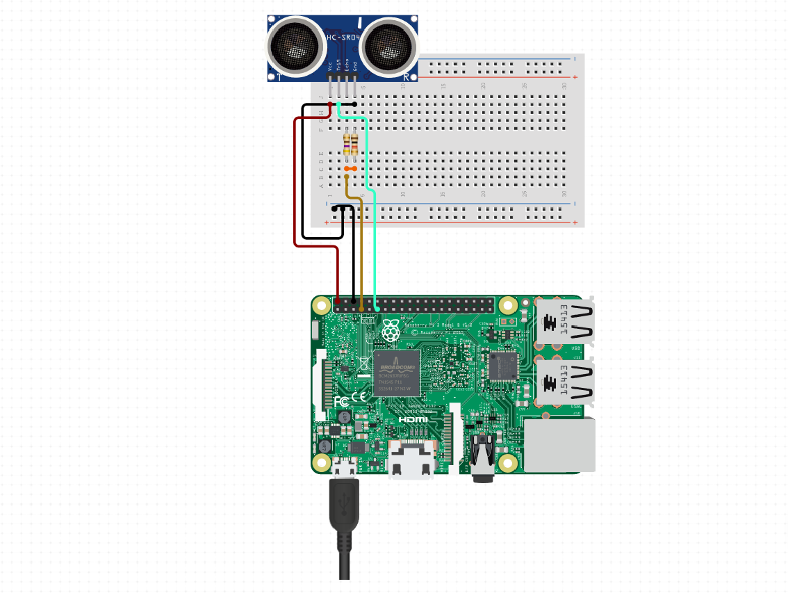 Ultrasonic Sensor to Capture Positional Changes of Objects : 3 Steps ...