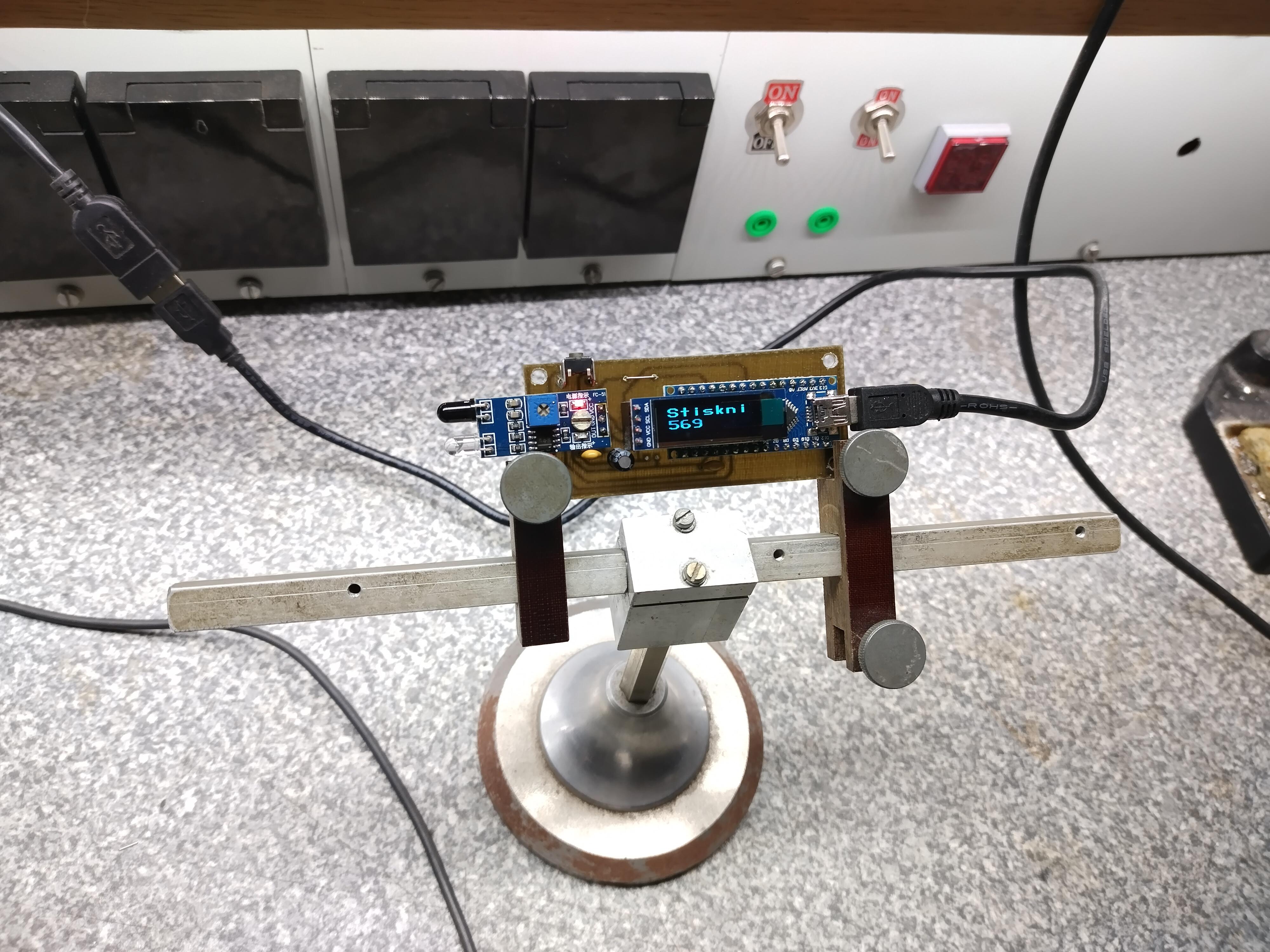 DIY Non-Contact Tachometer (RPM Meter) With Arduino and IR Sensor : 5 ...