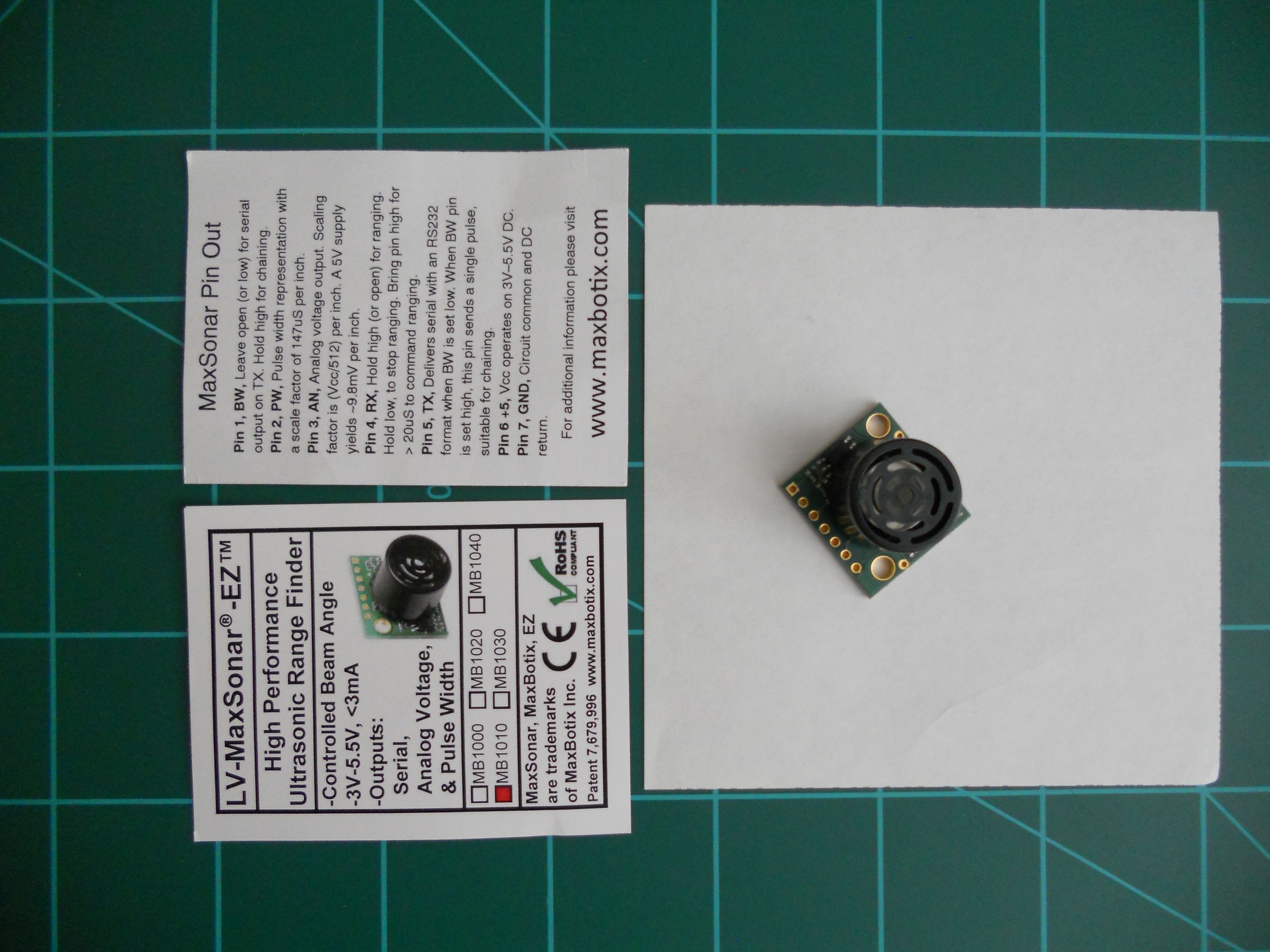 Comparing LV-MaxSonar-EZ and HC-SR04 Sonar Range Finders With Arduino ...