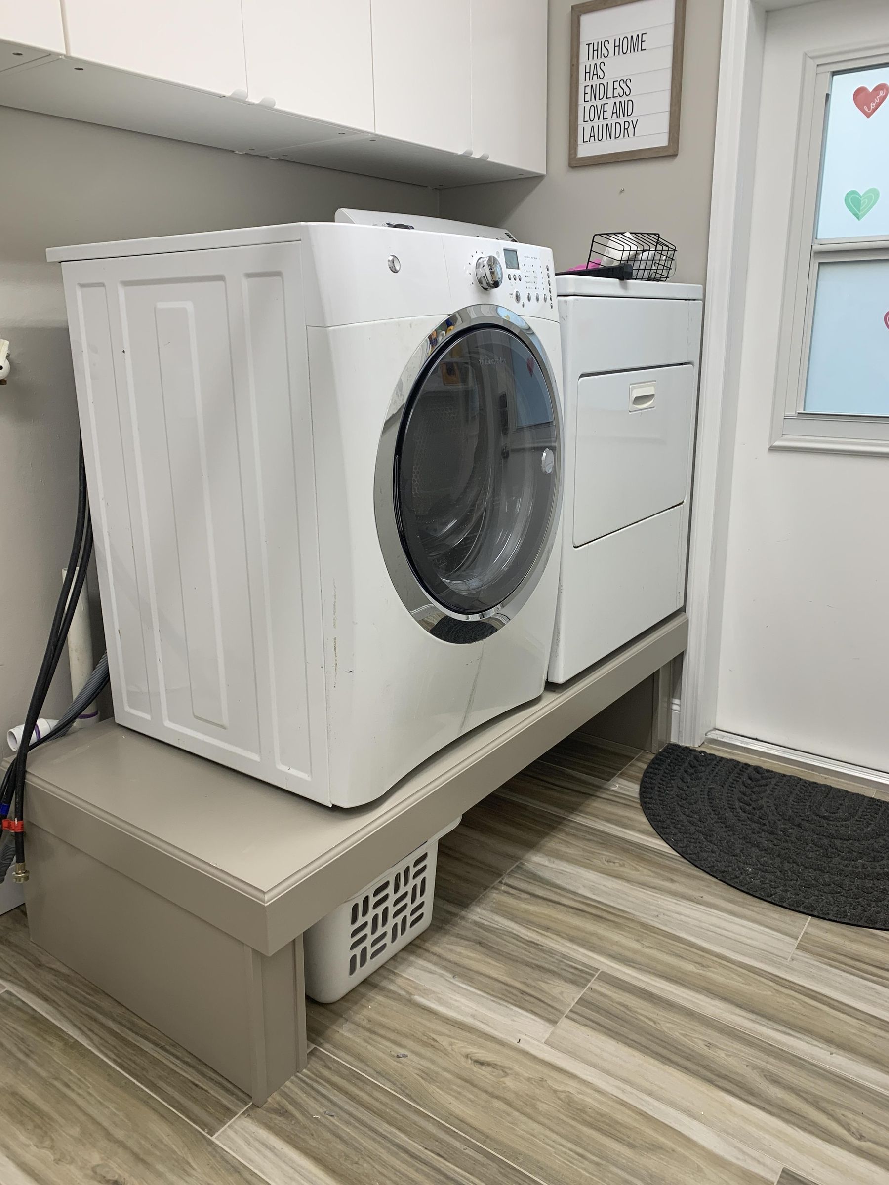 Washer/Dryer Pedestal : 9 Steps (with Pictures) - Instructables