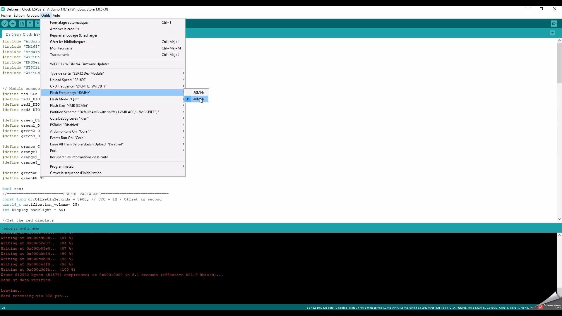 Back to the Future Clock - WIFI EDITION : 13 Steps (with Pictures ...