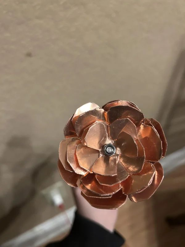 1 Copper Rose - by Tyler and Mo : 6 Steps - Instructables