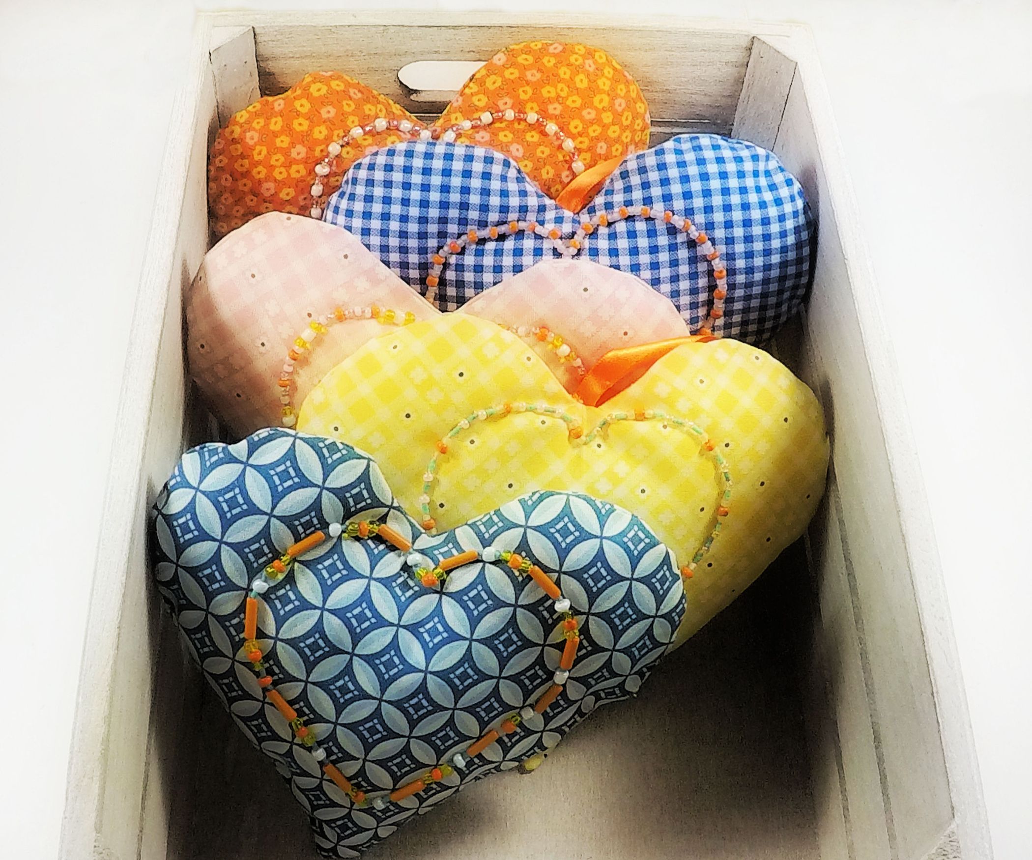 Bead Embroidery Calico Heart : 9 Steps (with Pictures) - Instructables