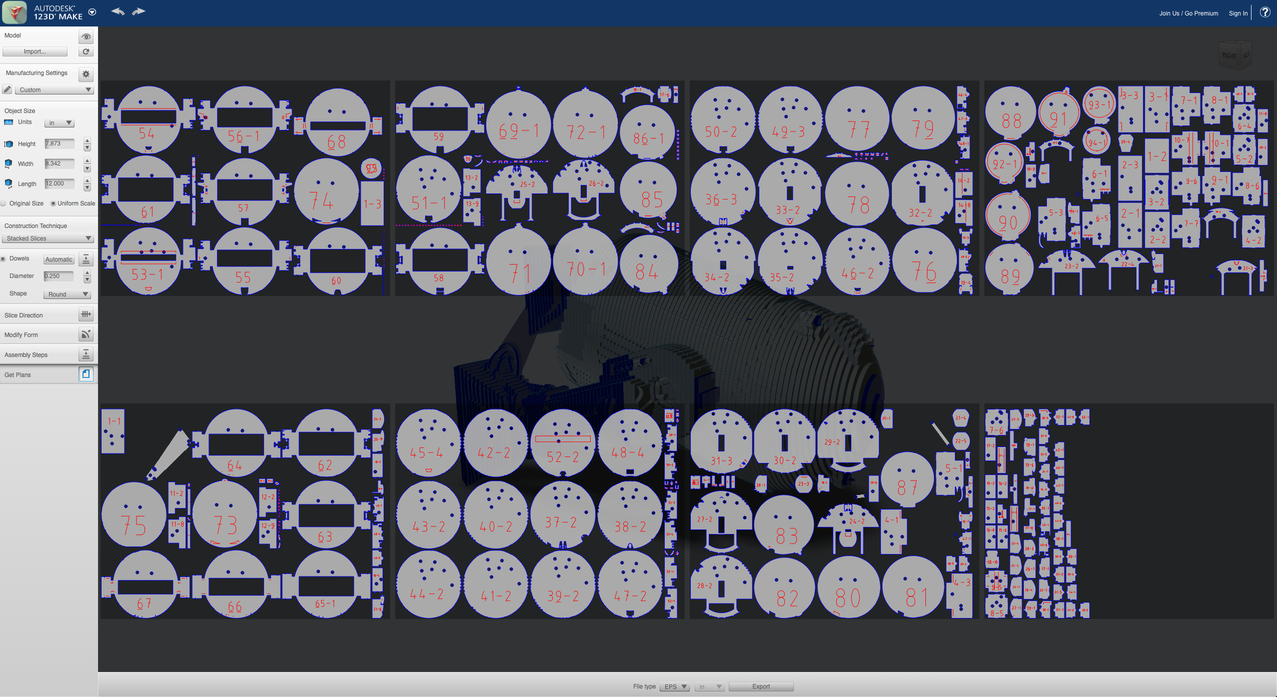 R2D2 - Laser Cut Wood Model : 20 Steps (with Pictures) - Instructables