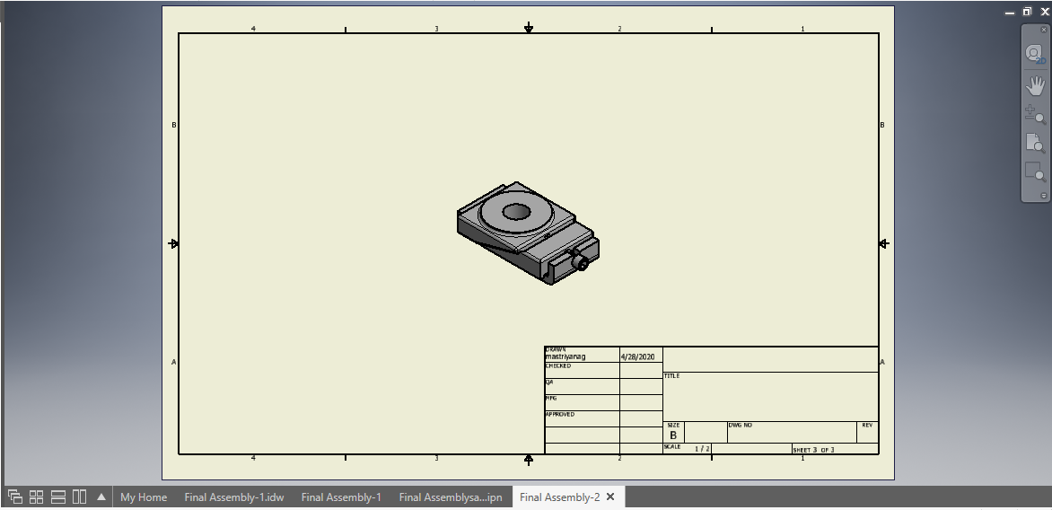 TAD 330- Making Isometric & Exploded Assembly View Drawings : 31 Steps ...