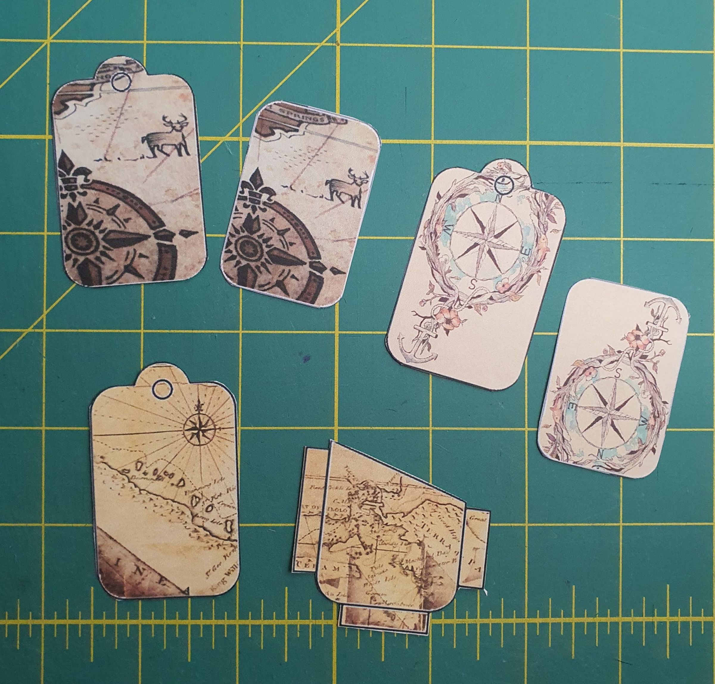 Travel Inspired Gift Tags and Tag Holders : 3 Steps (with Pictures ...