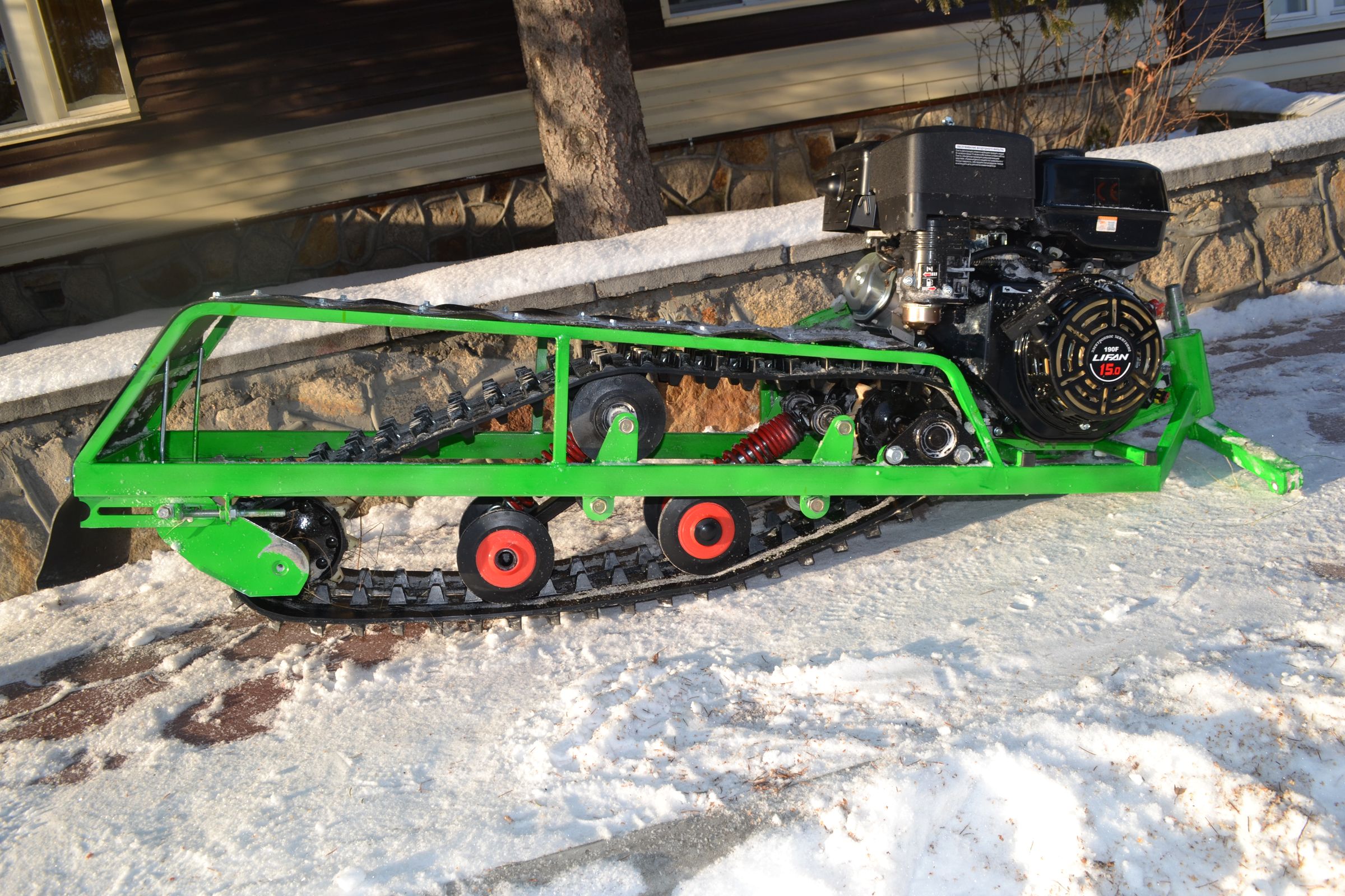 Mini Bike Snow : 4 Steps - Instructables