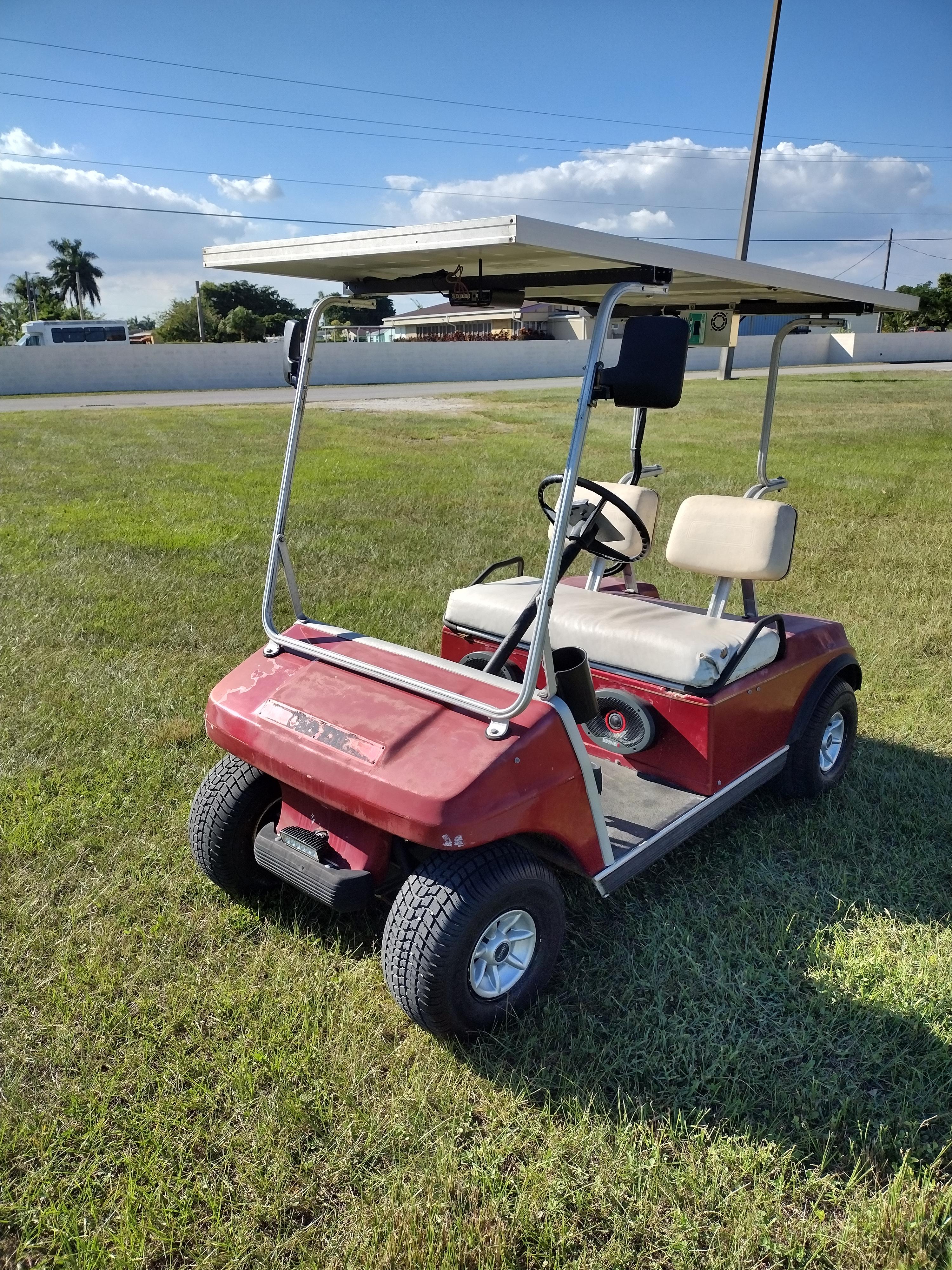 Solar Golf Cart on a Budget - a Self Charging Battery Bank on Wheels ...