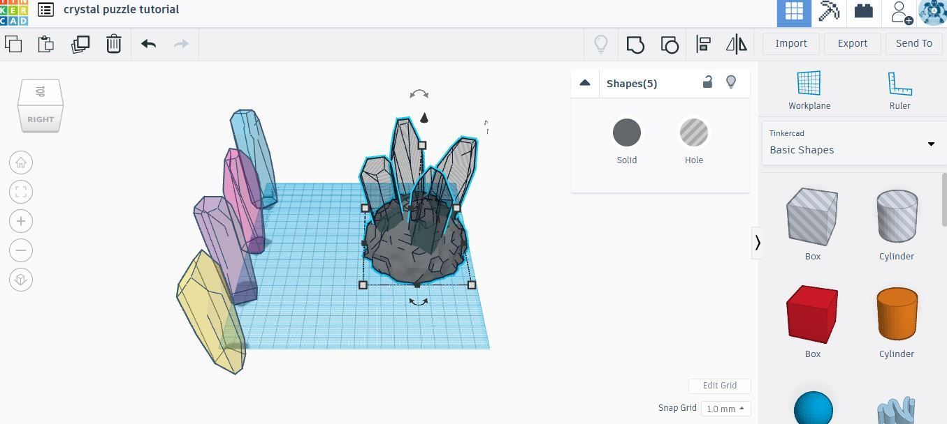 3D Printed Crystal Shard Puzzle : 8 Steps (with Pictures) - Instructables