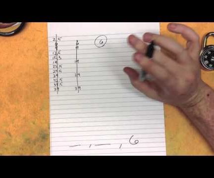 Decode Combination Locks - Instructables