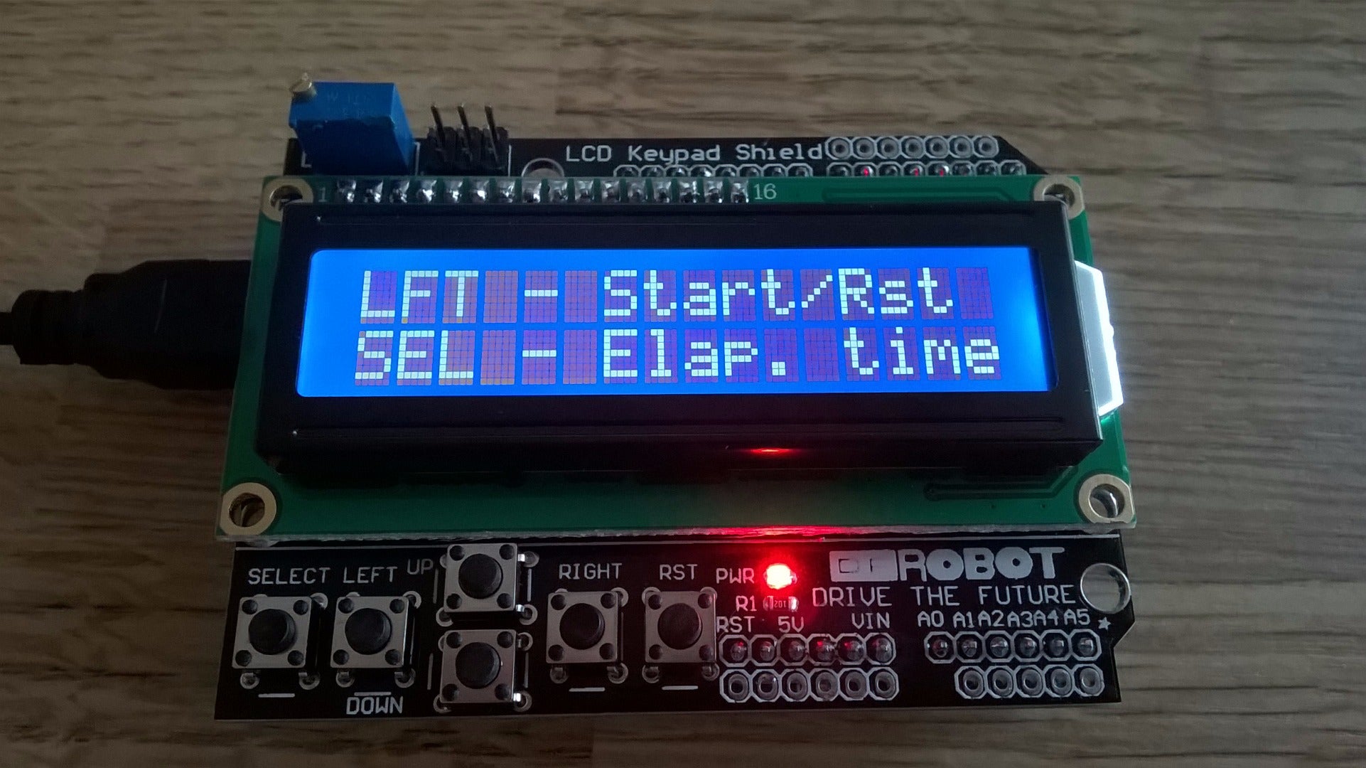 Arduino Stopwatch 4 Steps With Pictures Instructables
