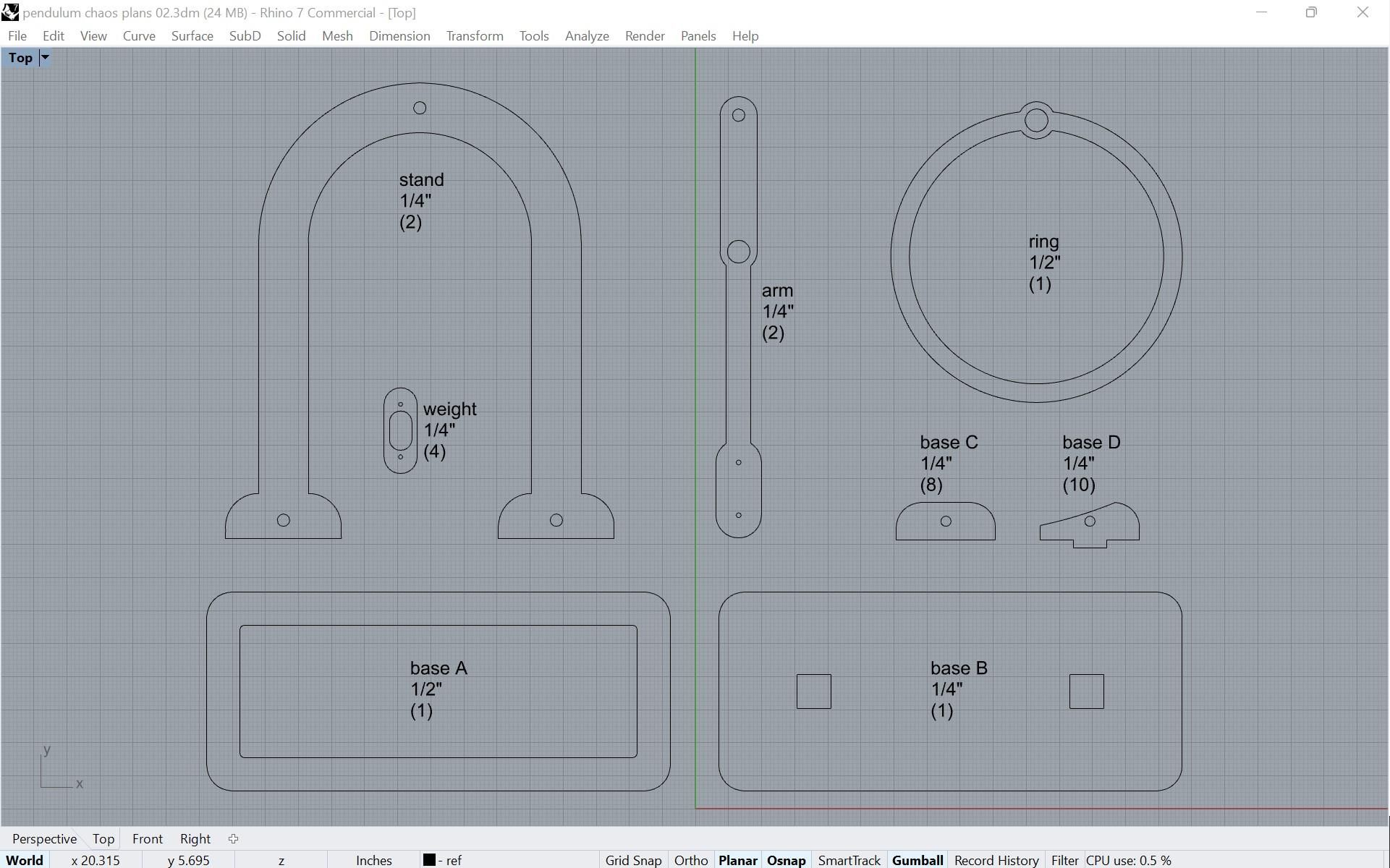 Chaotic Double Pendulum : 7 Steps (with Pictures) - Instructables
