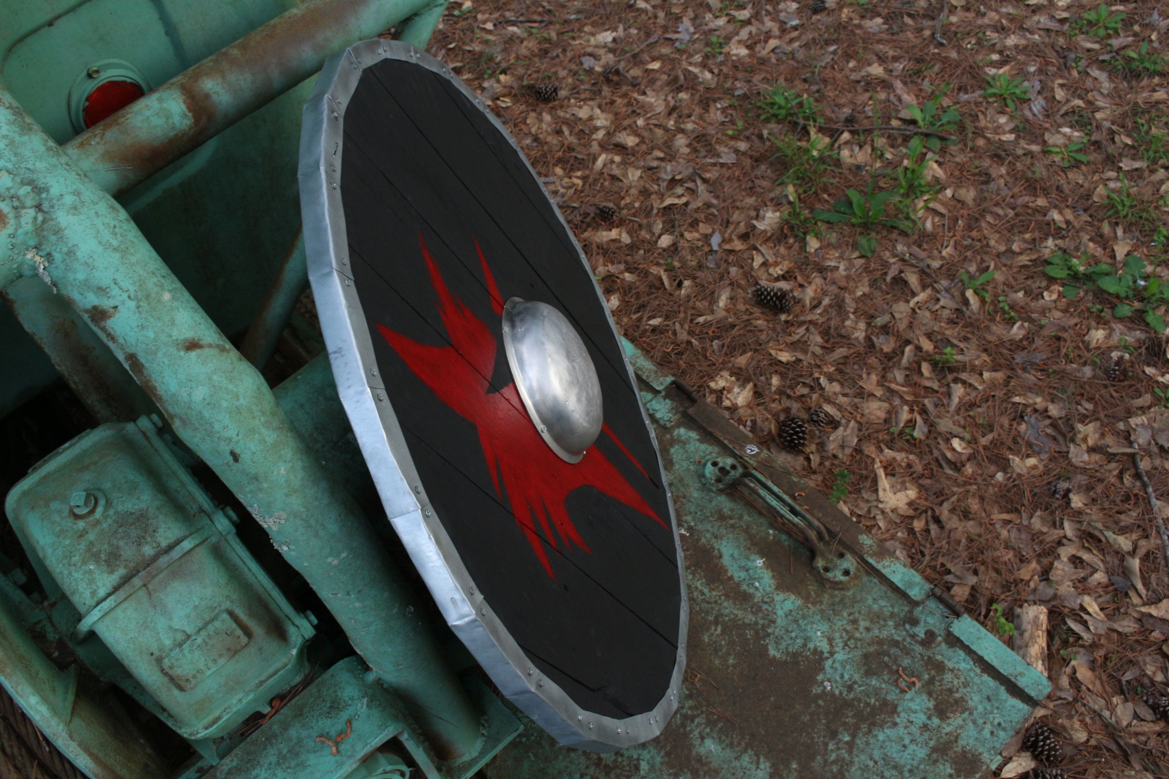 Pallet Wood Viking Shield (Make It Medieval-Ish) : 22 Steps (with ...