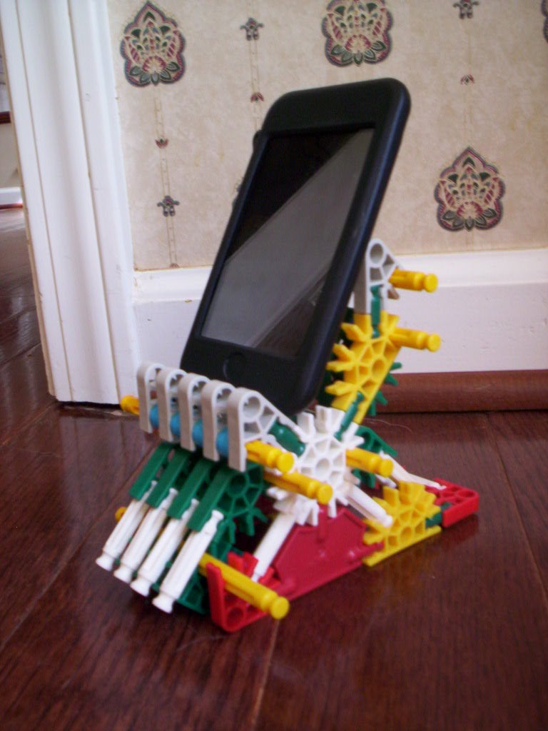 Knex Ipod Touch Dock Stand 3 Steps Instructables