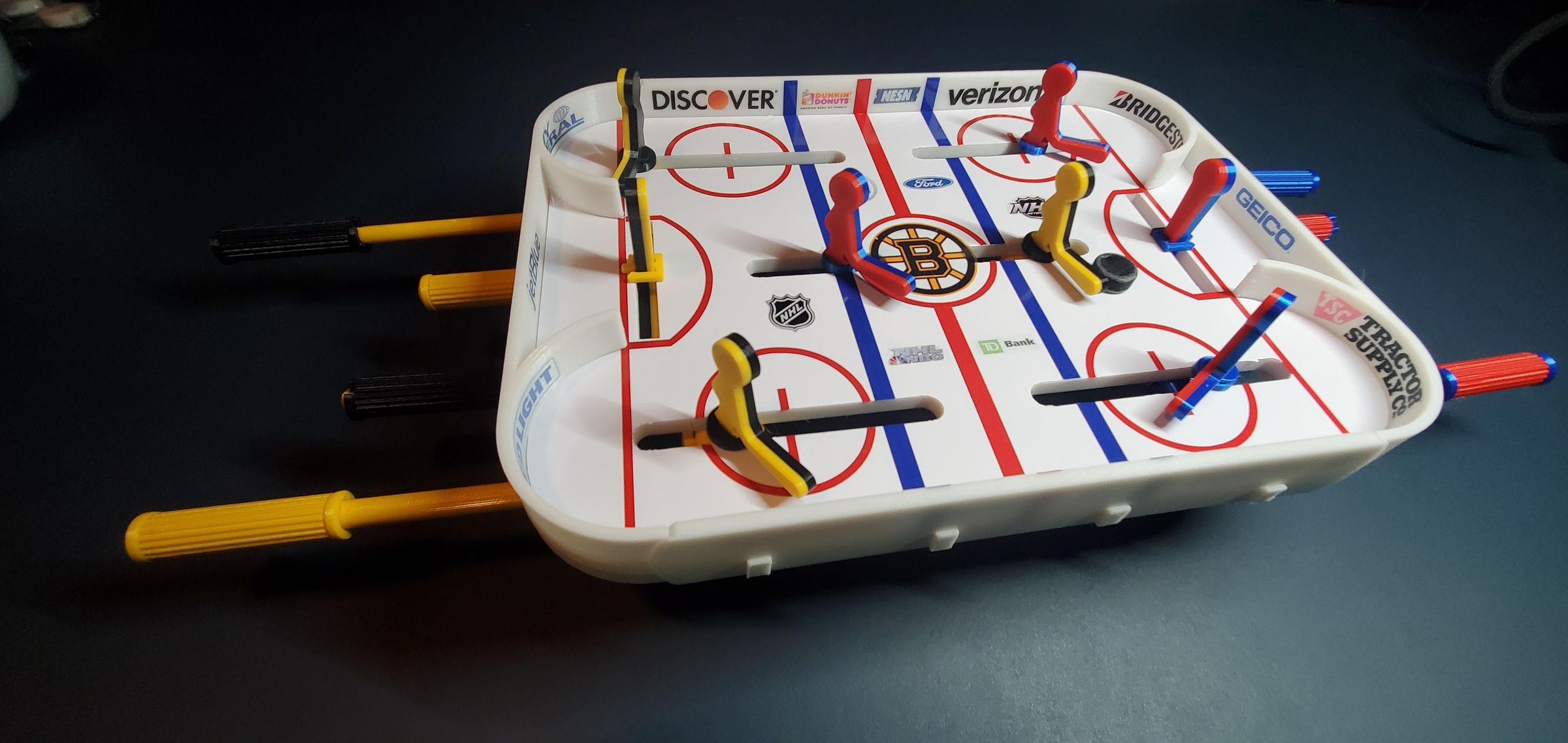 Mini Table Hockey 100% 3D Printable : 4 Steps (with Pictures ...